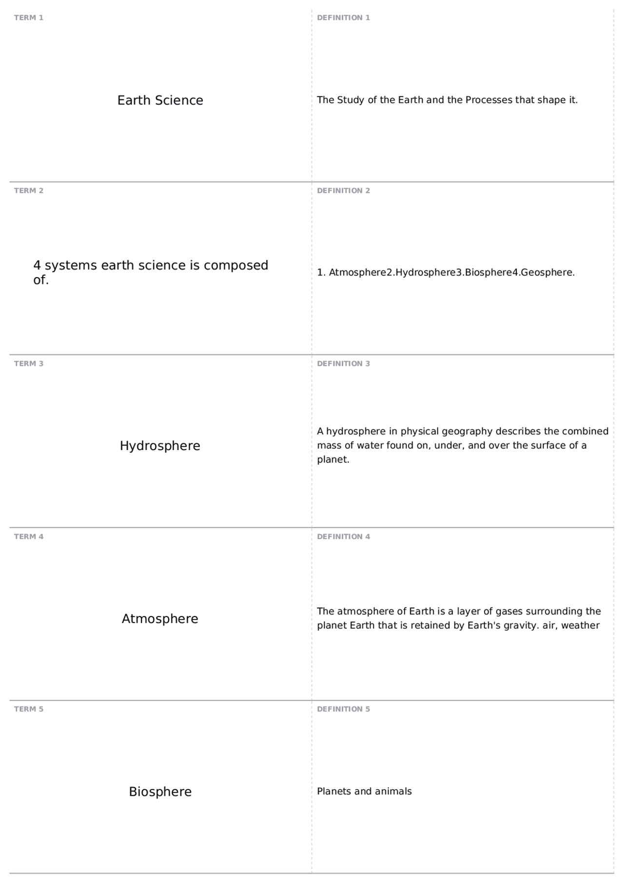 Exam One | 3370 100 - Earth Science - Docsity
