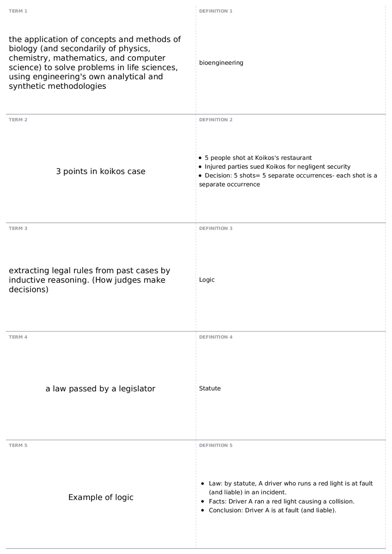 Bioengineering Exam 1 | BME 5000 - Intro to Bioengineering - Docsity