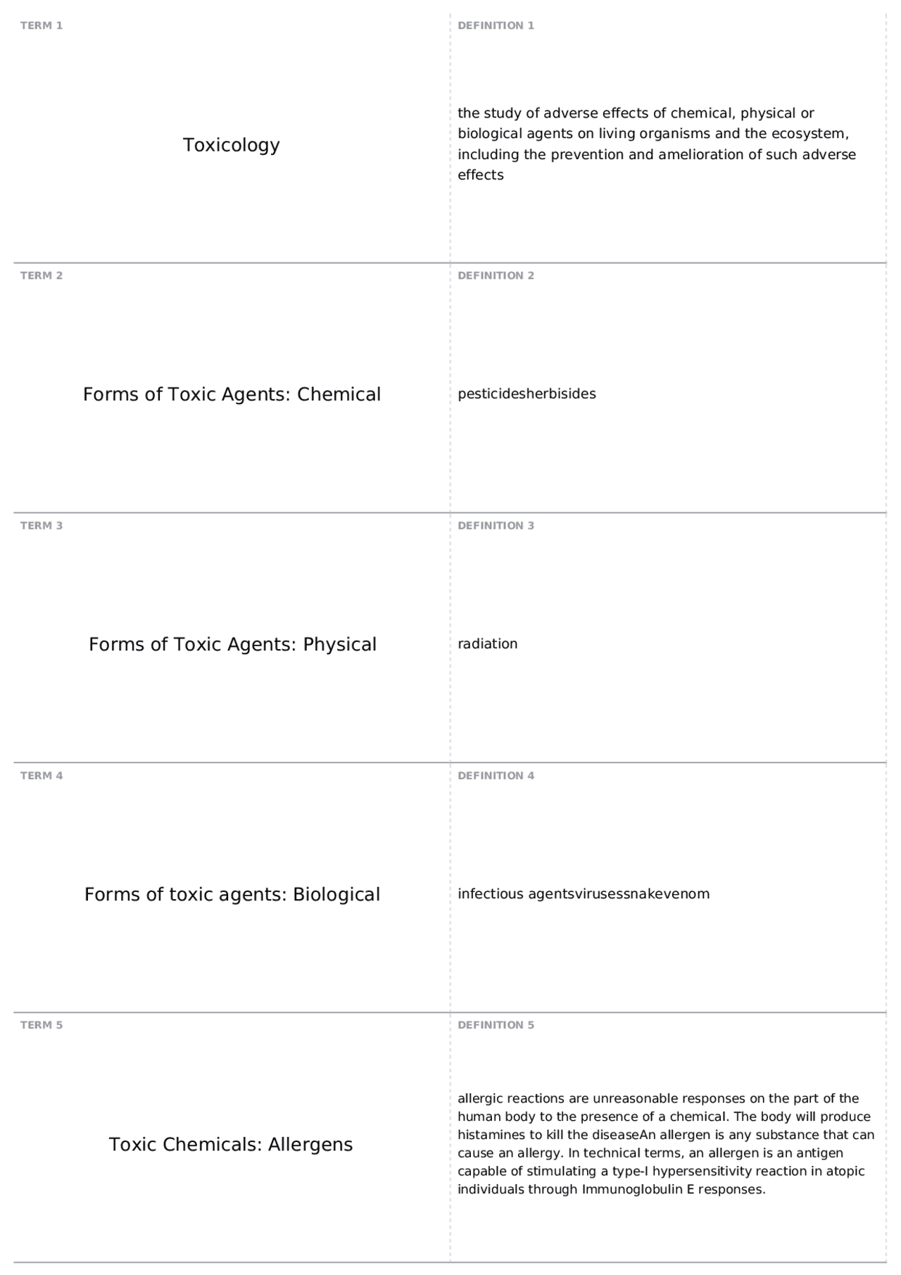 Exam 4 | EHSC 3060 - Introduction to Environmental Health Science - Docsity