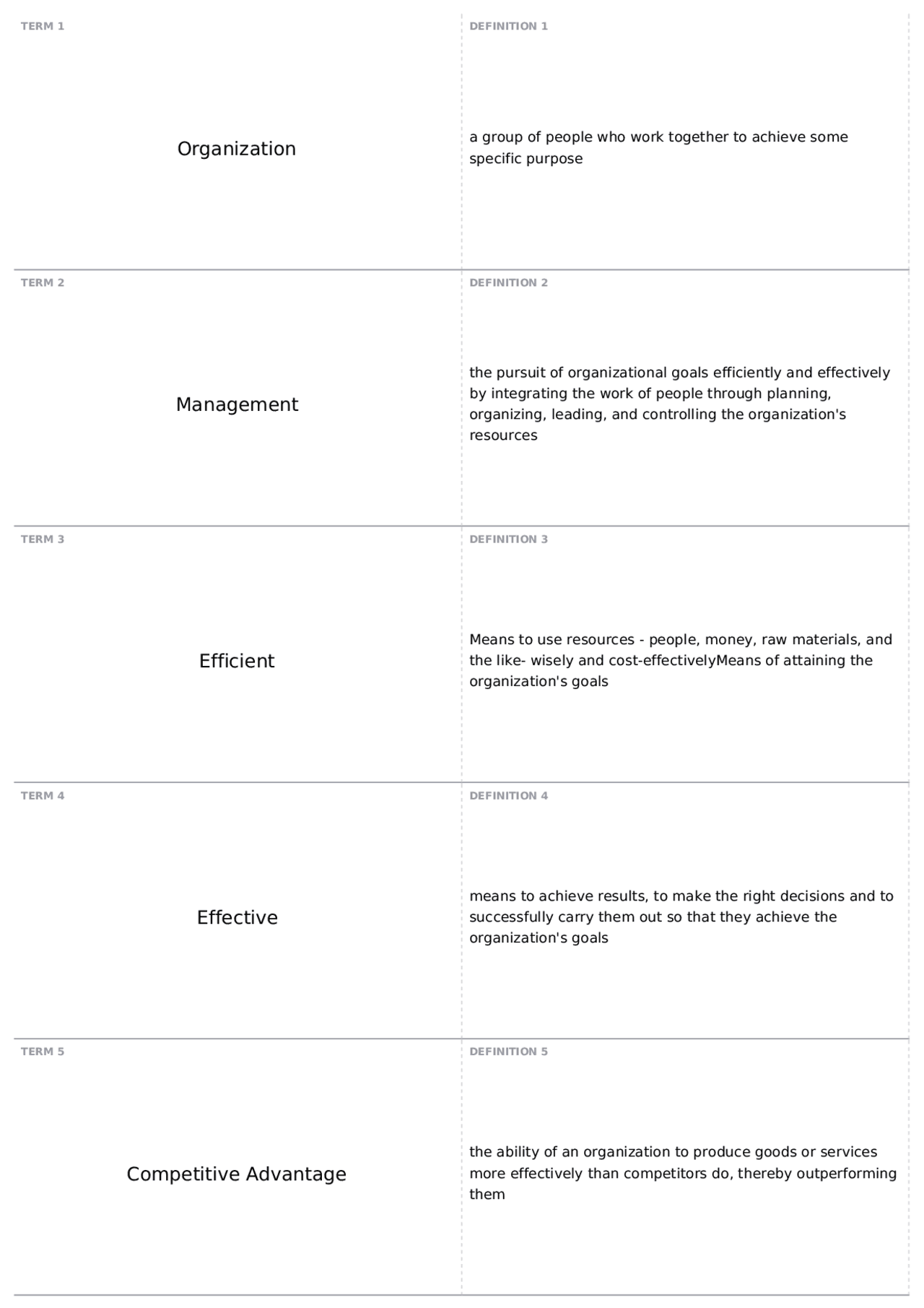 Exam 1, part 2 | MGT 3304 - Mgt Th & Lead Pract | Quizzes Introduction ...