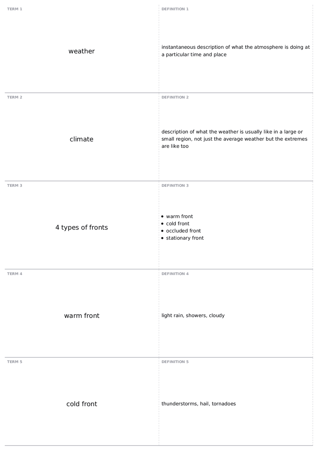 Quiz 1 Lectures 1 3 Aosc 200 Weather And Climate Docsity