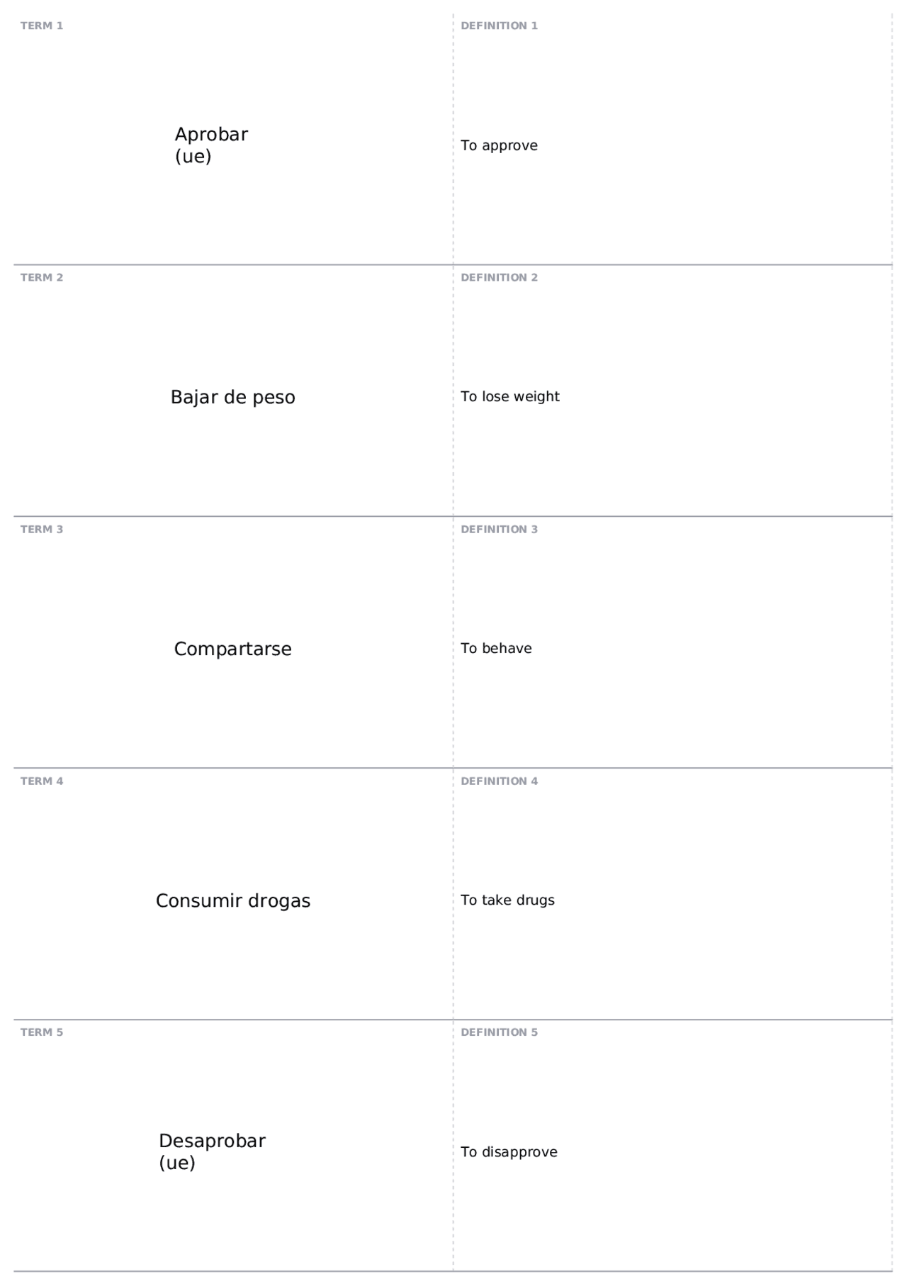 Capitulo 10 | SPAN 2020 - Advanced Intermediate Spanish | Quizzes ...