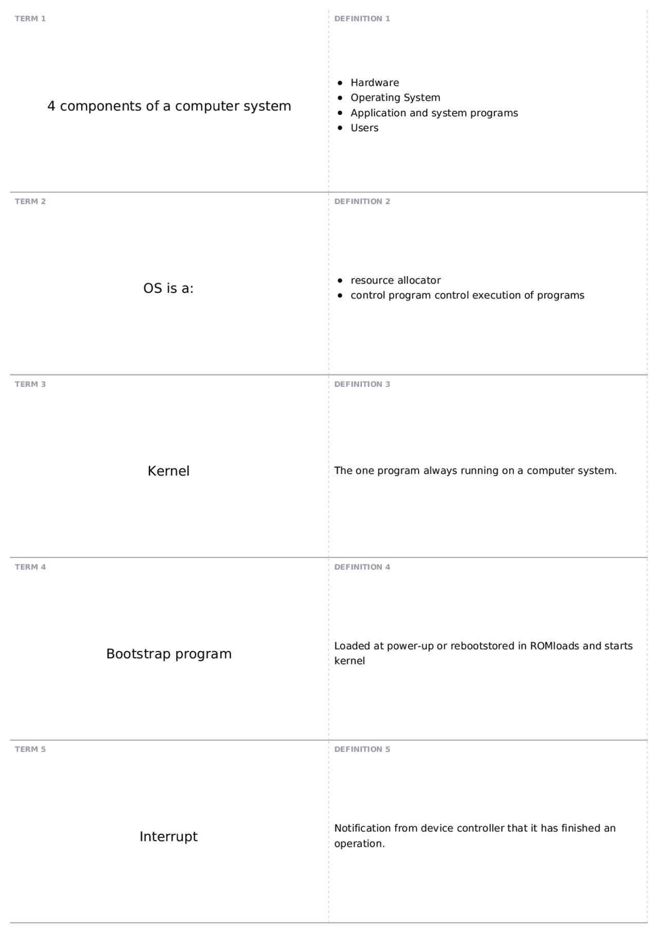 Cs460 509 Fa13 Midterm Csci 460 Operating Systems Docsity