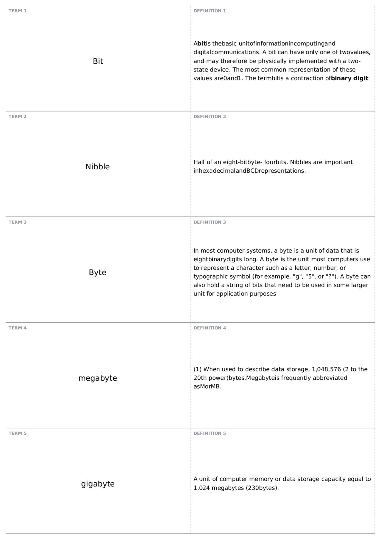 Binary Cs 103 Introduction To Programming Docsity