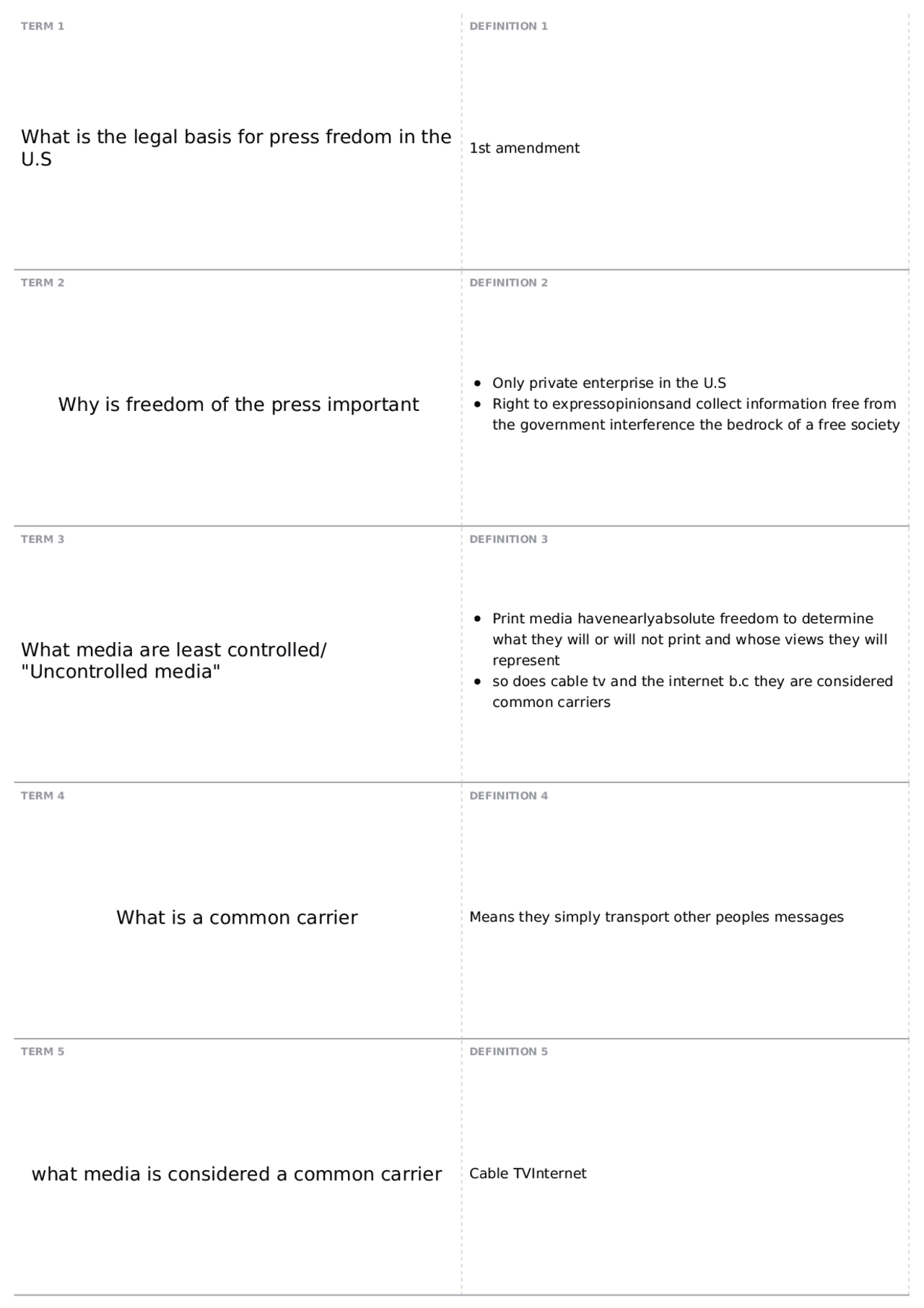 G. chapter 3 | SPAN 2002 - Intermediate Spanish | Quizzes Spanish ...
