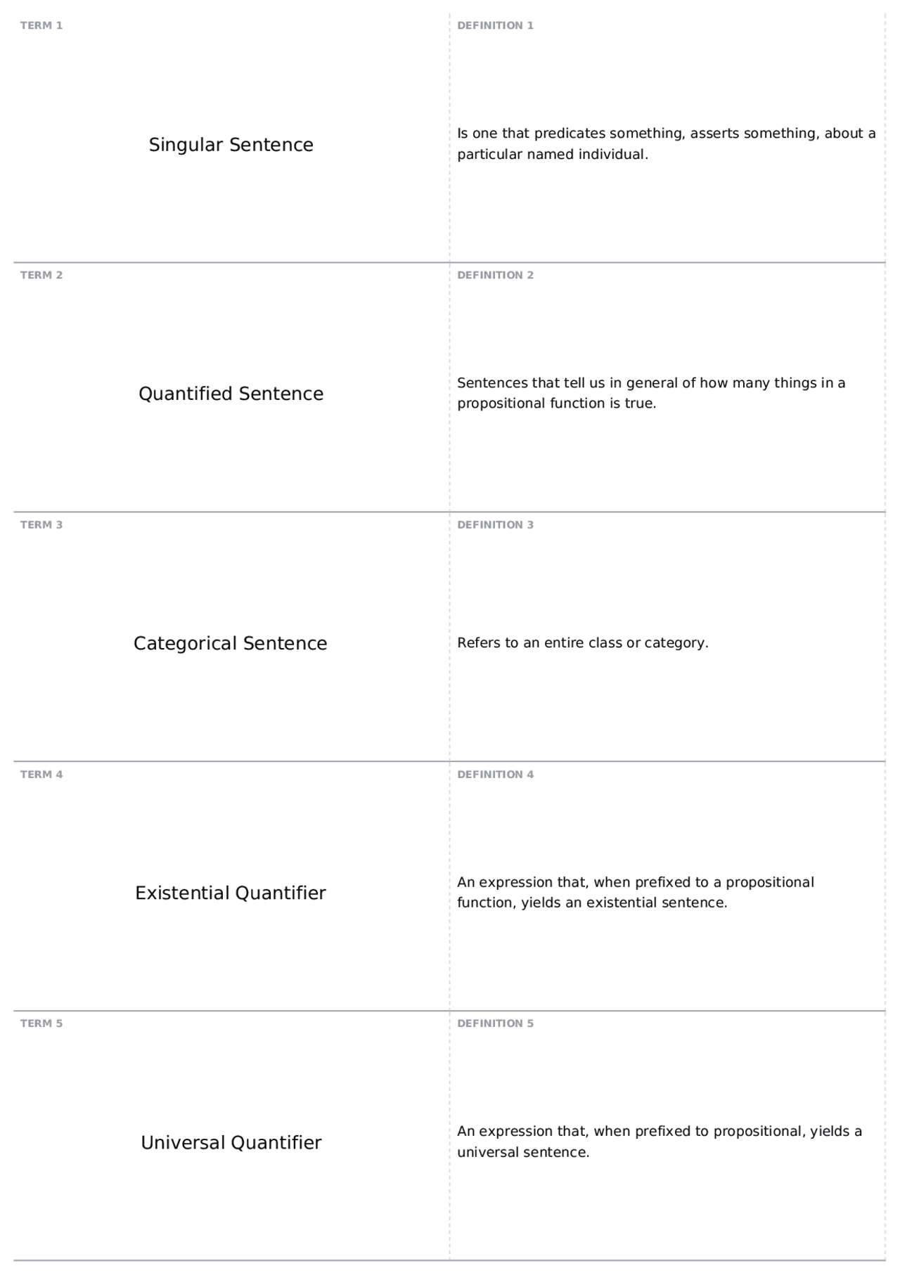 Exam #3 | PHIL 2500 - Symbolic Logic | Quizzes Philosophy | Docsity