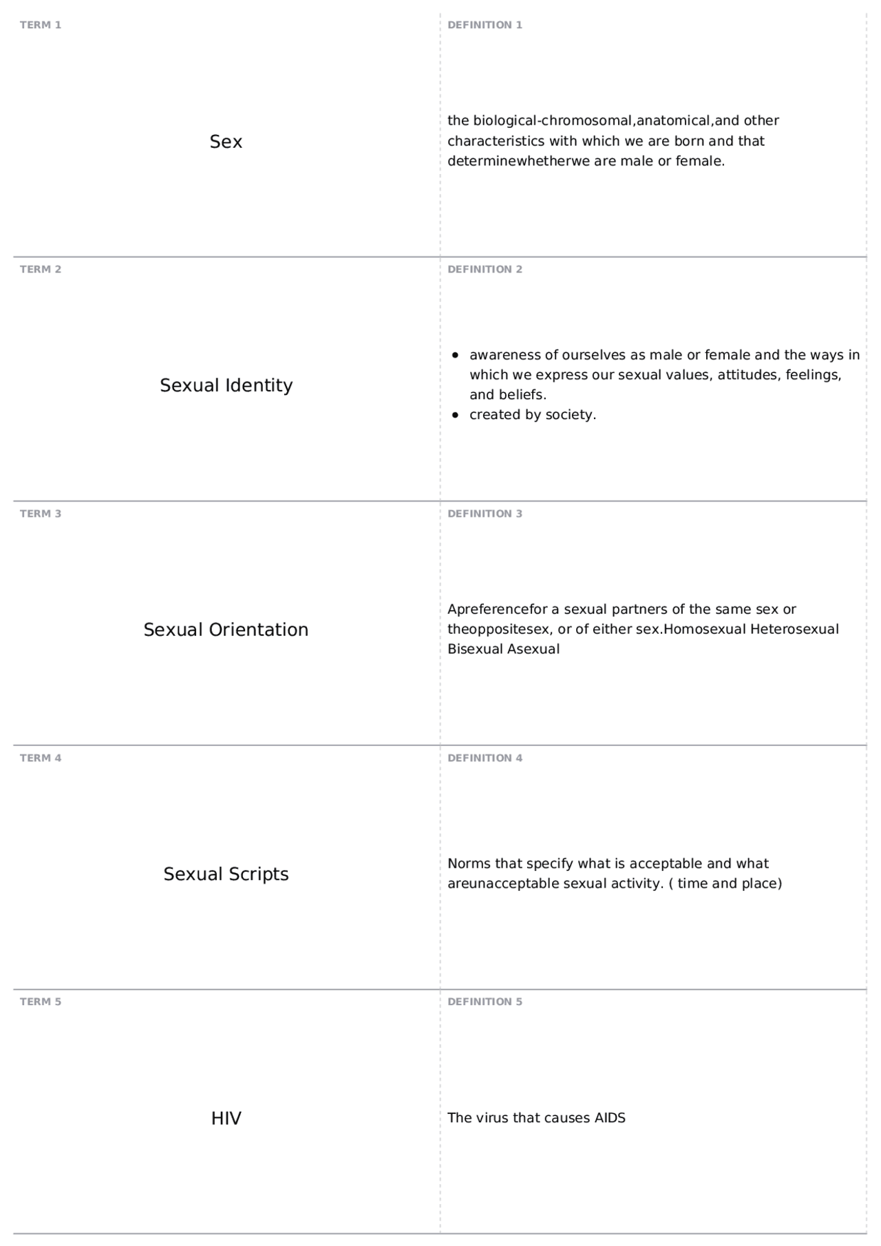 Exam #2 | FMST 101 - INTRODUCT TO FAMILY STUDIES - Docsity