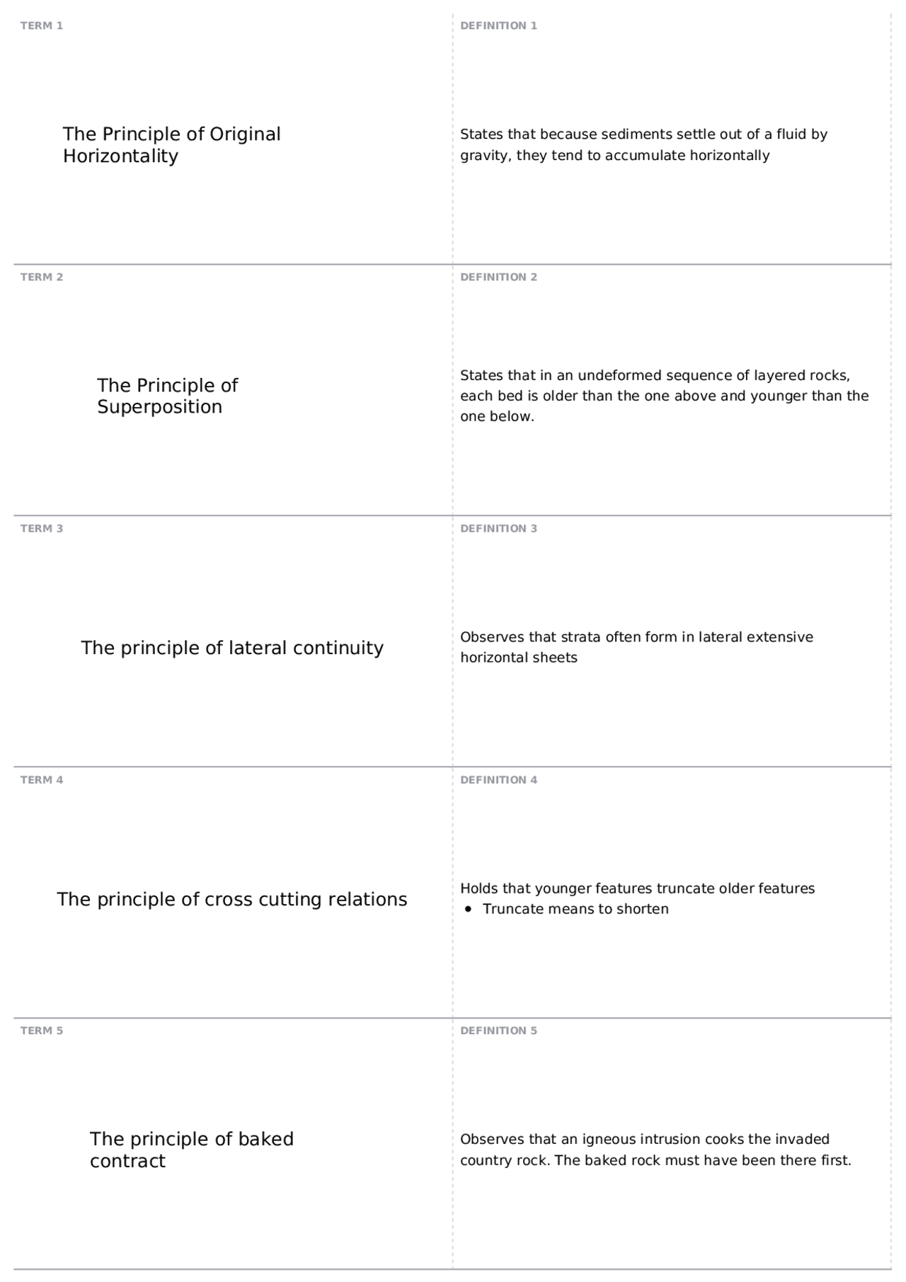 Midterm 2 Notes Geol 100 Planet Earth Docsity