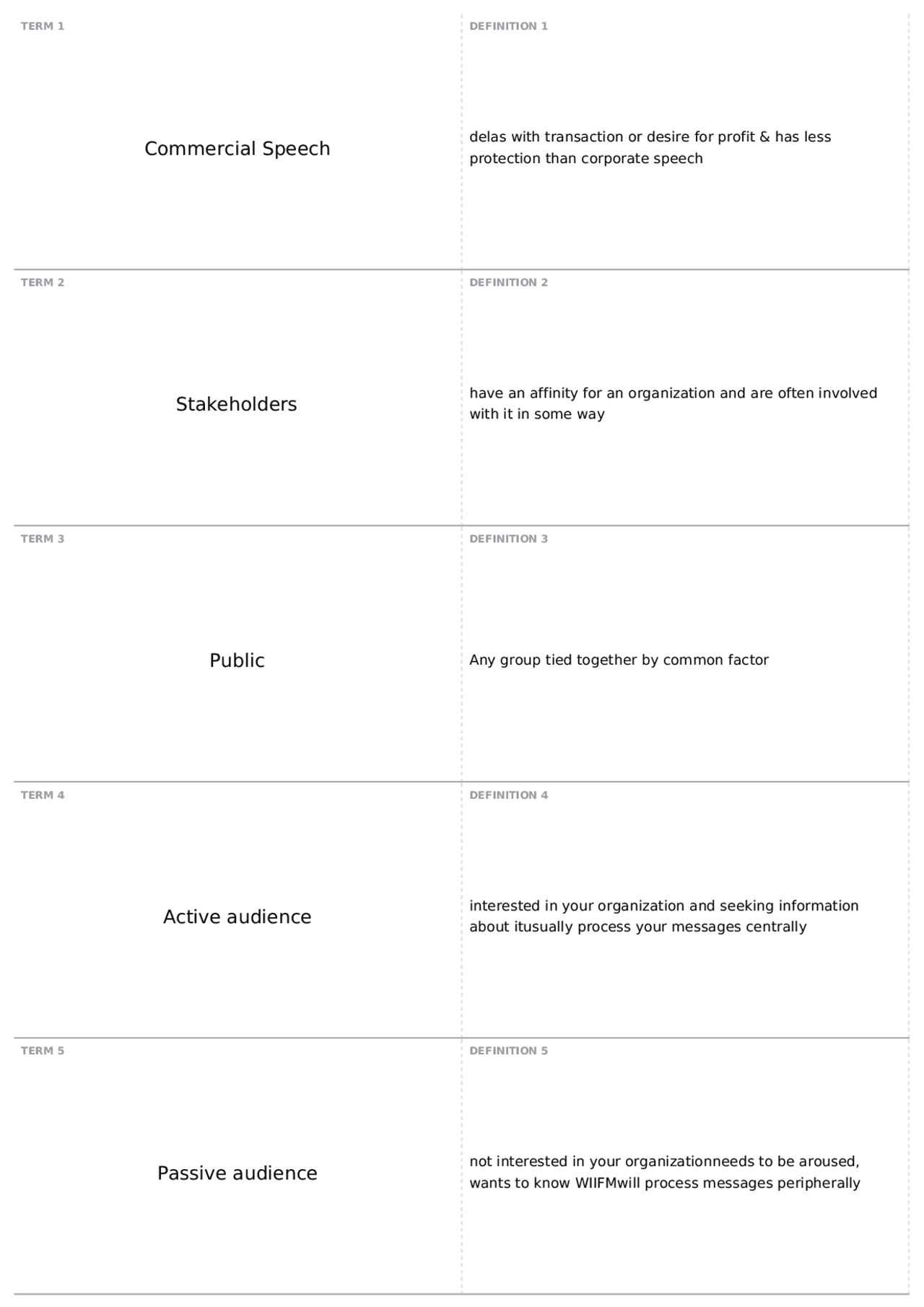 Midterm 2 Part 2 Comm 2044 Principles Of Public Relations Docsity