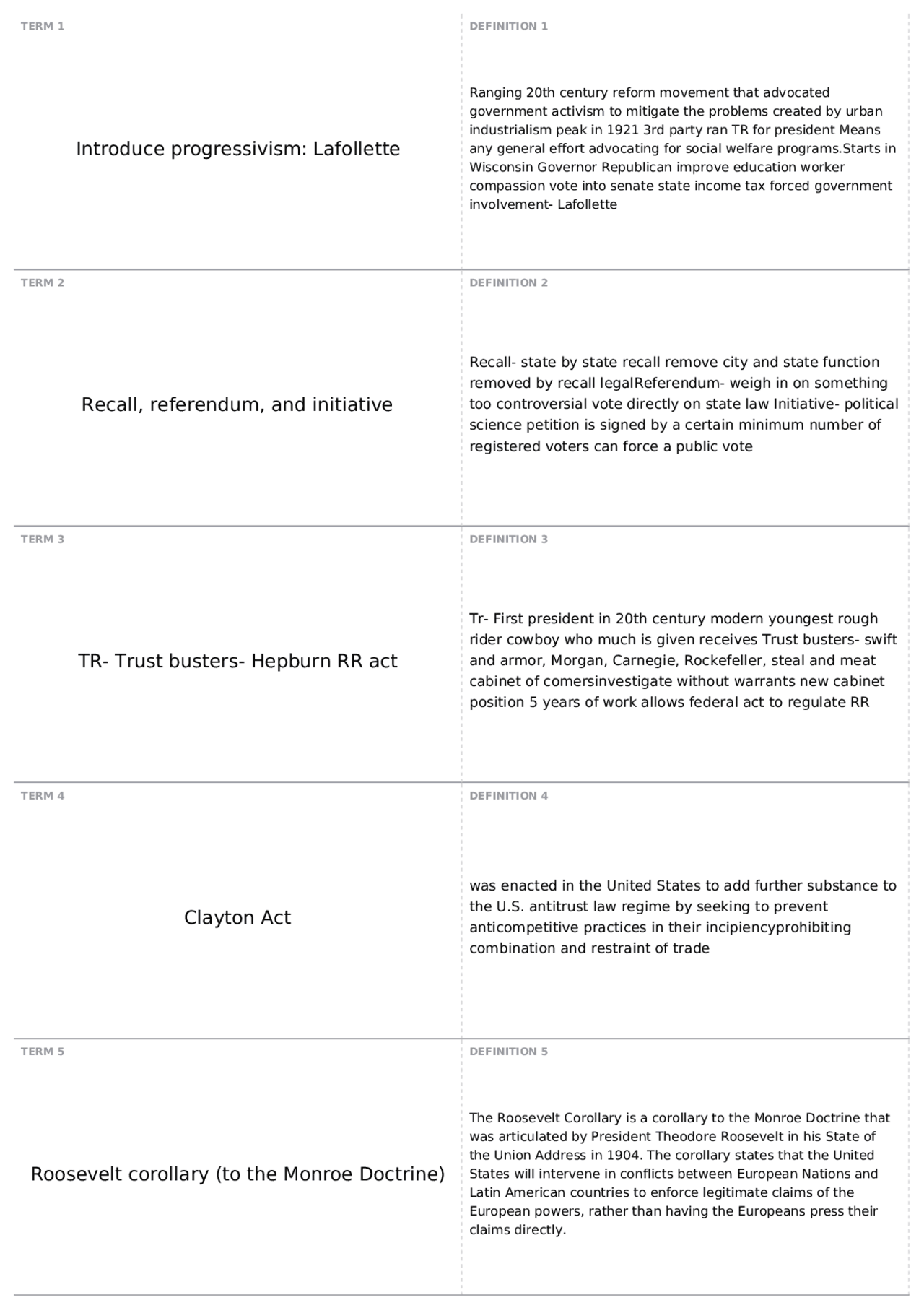 chapter 21 Progressivism from the Grass roots to the White House | HIST ...