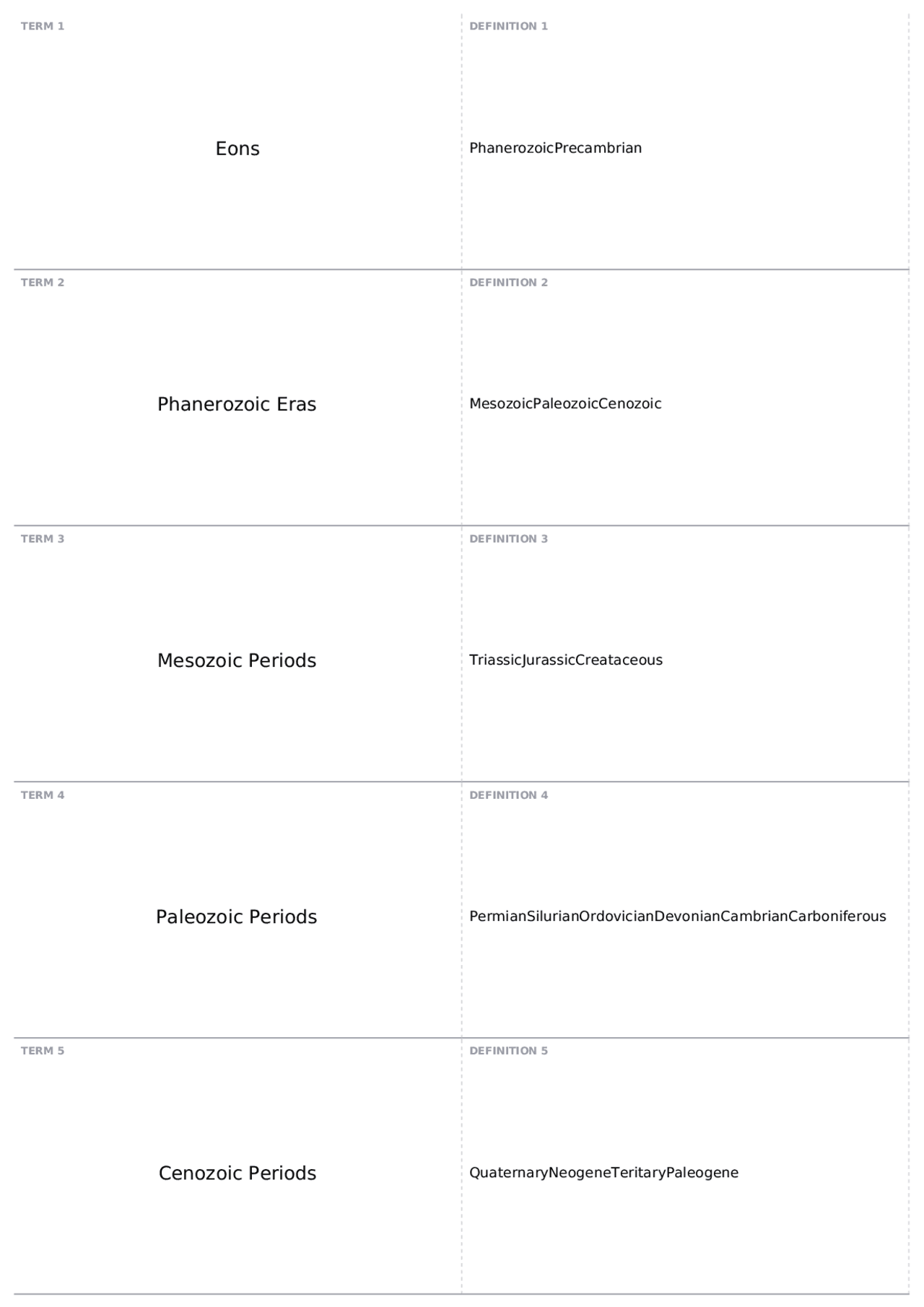 Geologic Time Scale | GLG 201 - The Dynamic Earth - Docsity