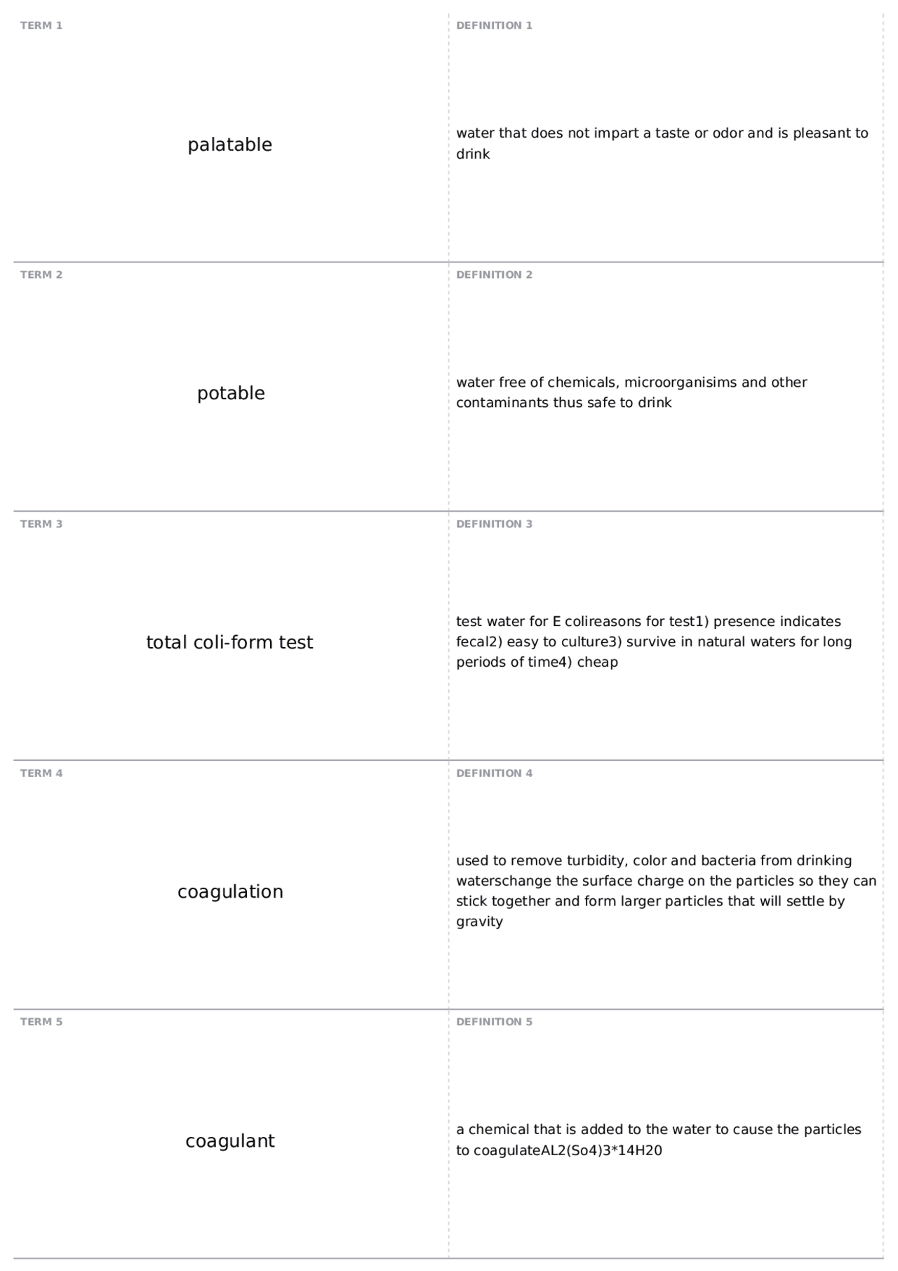 Test 2 Cee 3104 Intro Environ Engr Docsity