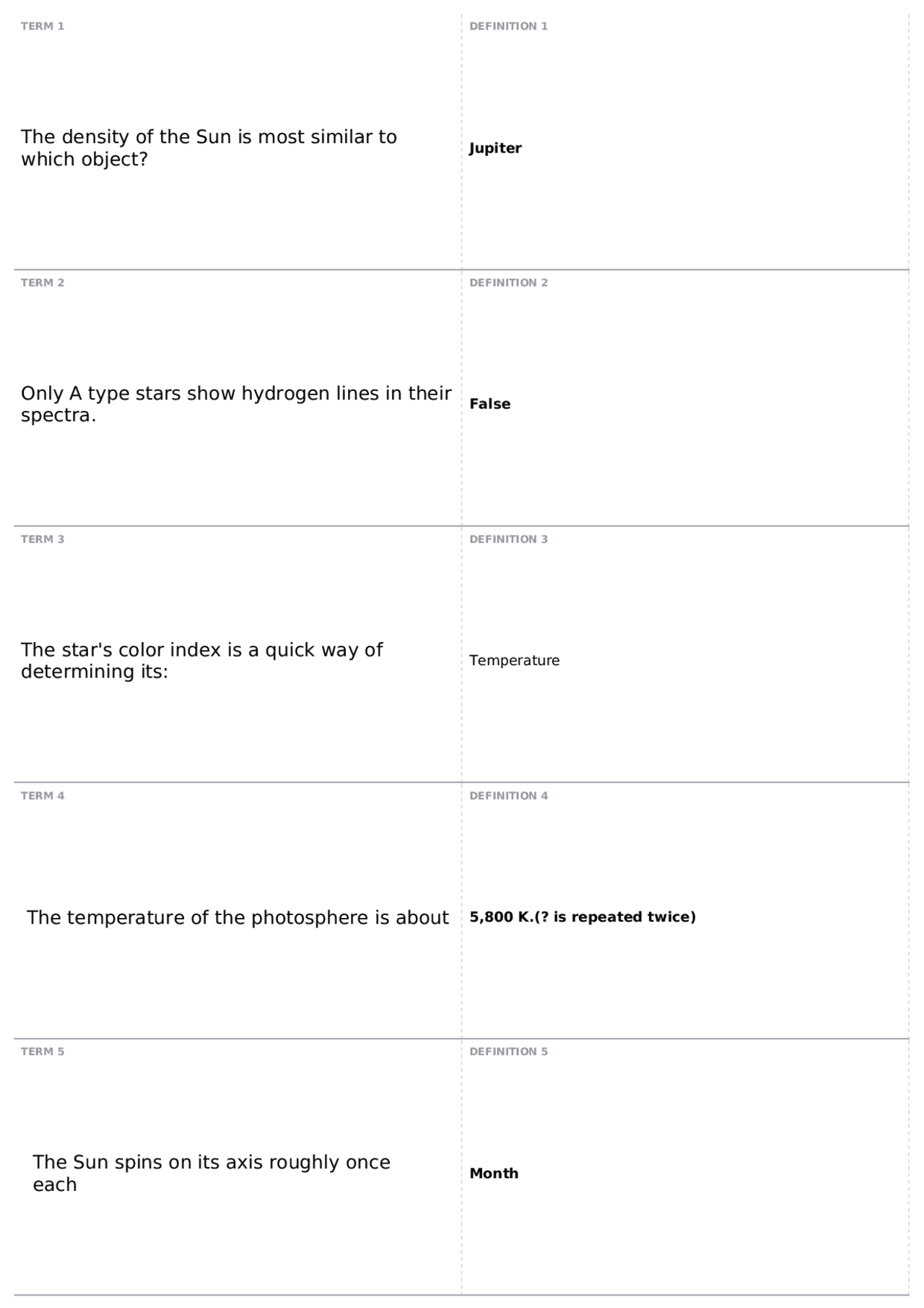 Measuring Stars | ASTR 1030 - Astronomy and Lab - Docsity
