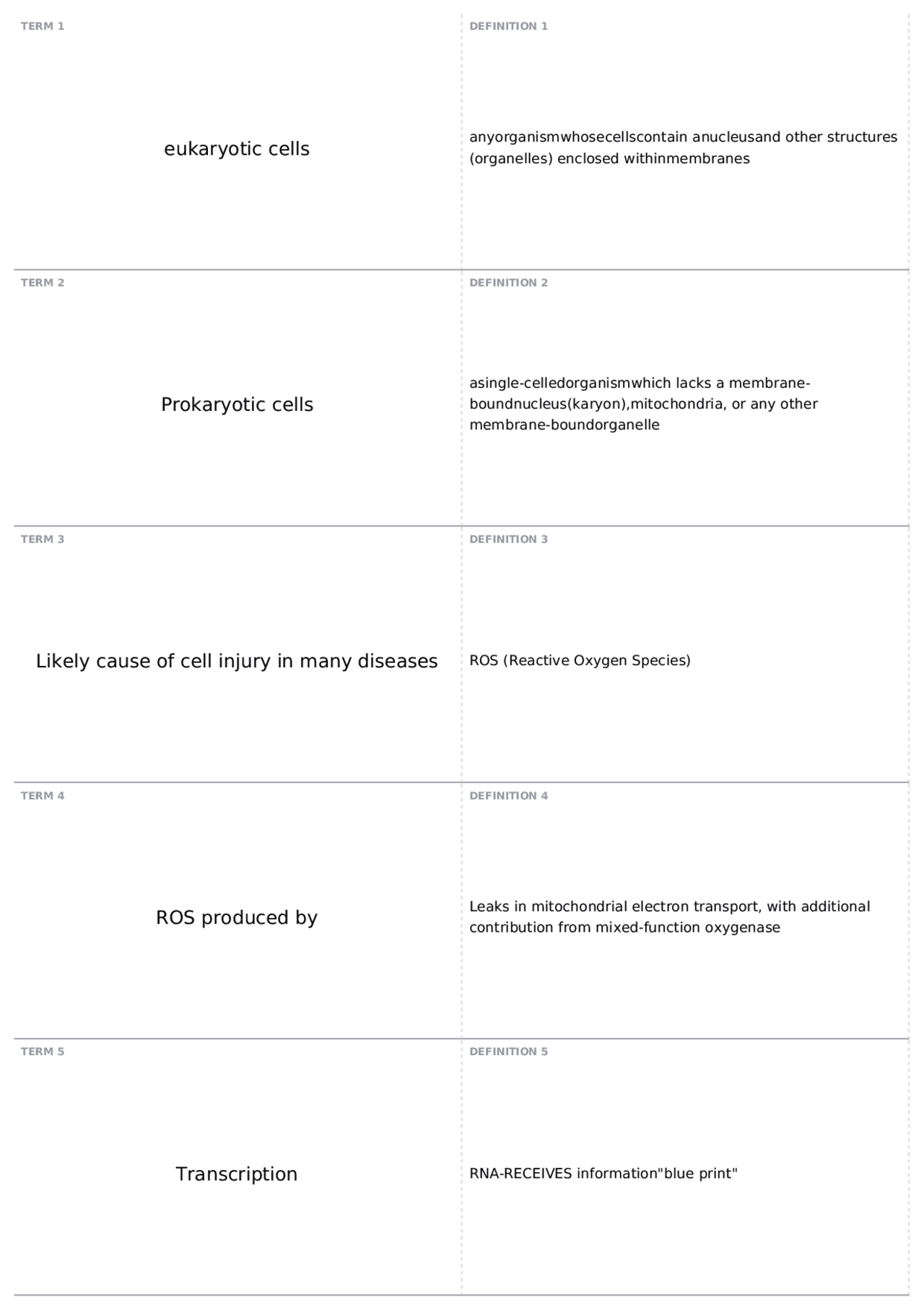 Exam 1 | C L SCI 301 - Human Pathophysiology: Fundamentals - Docsity