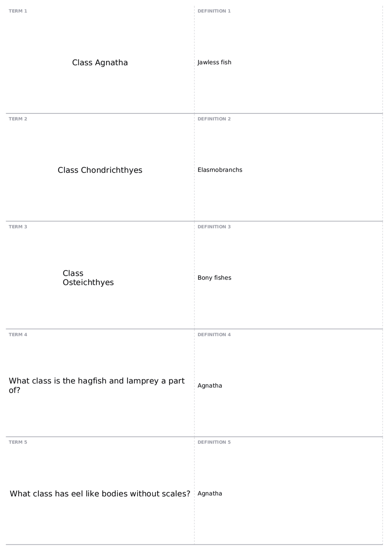 Fish | OCS 2008 - INTRO MRSC-LIFE PROC - Docsity