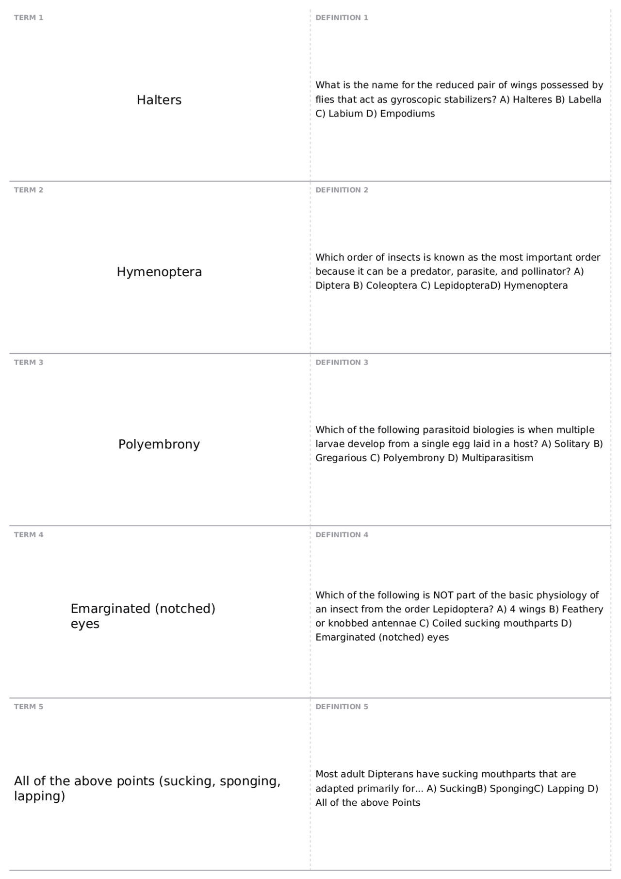 Exam 2 Ent 205 Pests Society And Environment Docsity