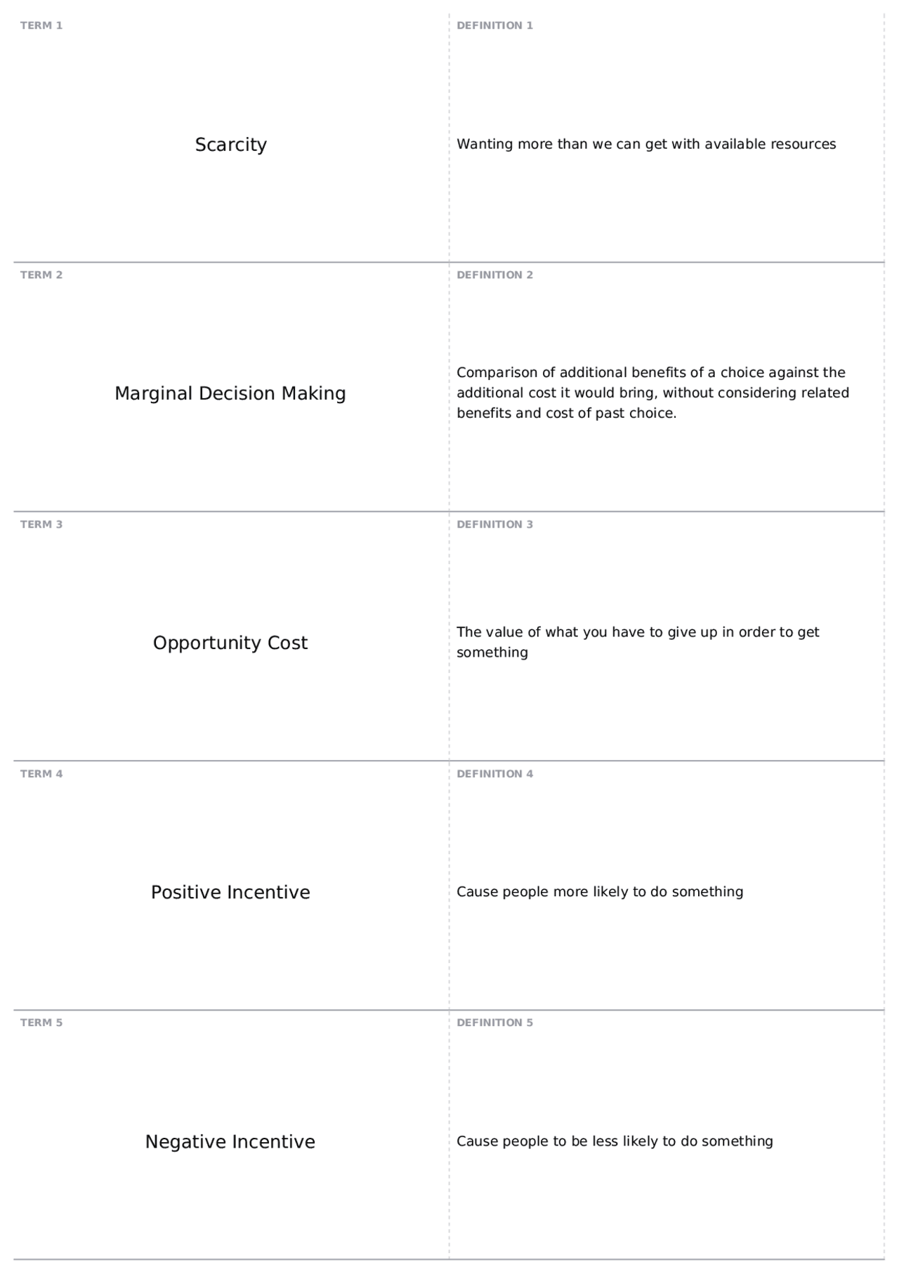 Midterm 1 | ECON 200 - PRIN MICRO-ECONOMICS - Docsity