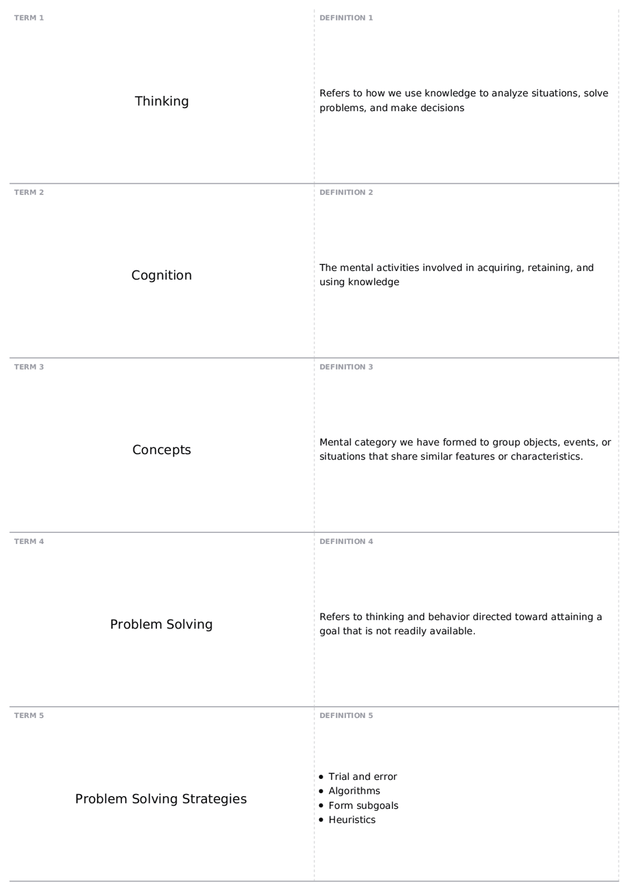 Exam 3 | PSYC 101 - INTRO TO GENERAL PSYCHOLOGY - Docsity