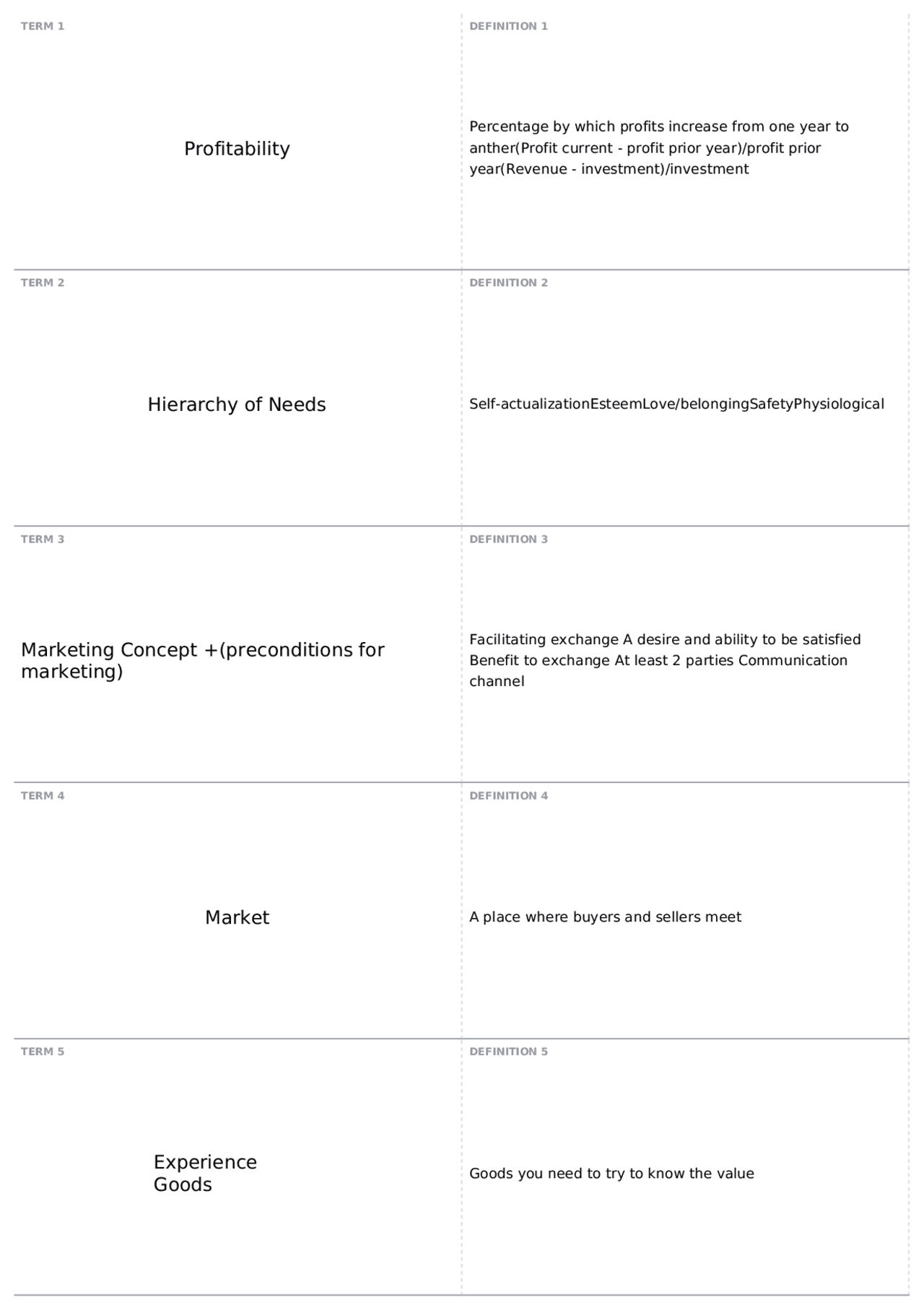 Exam 1 | MKTG - Marketing 1 - Introduction - Docsity