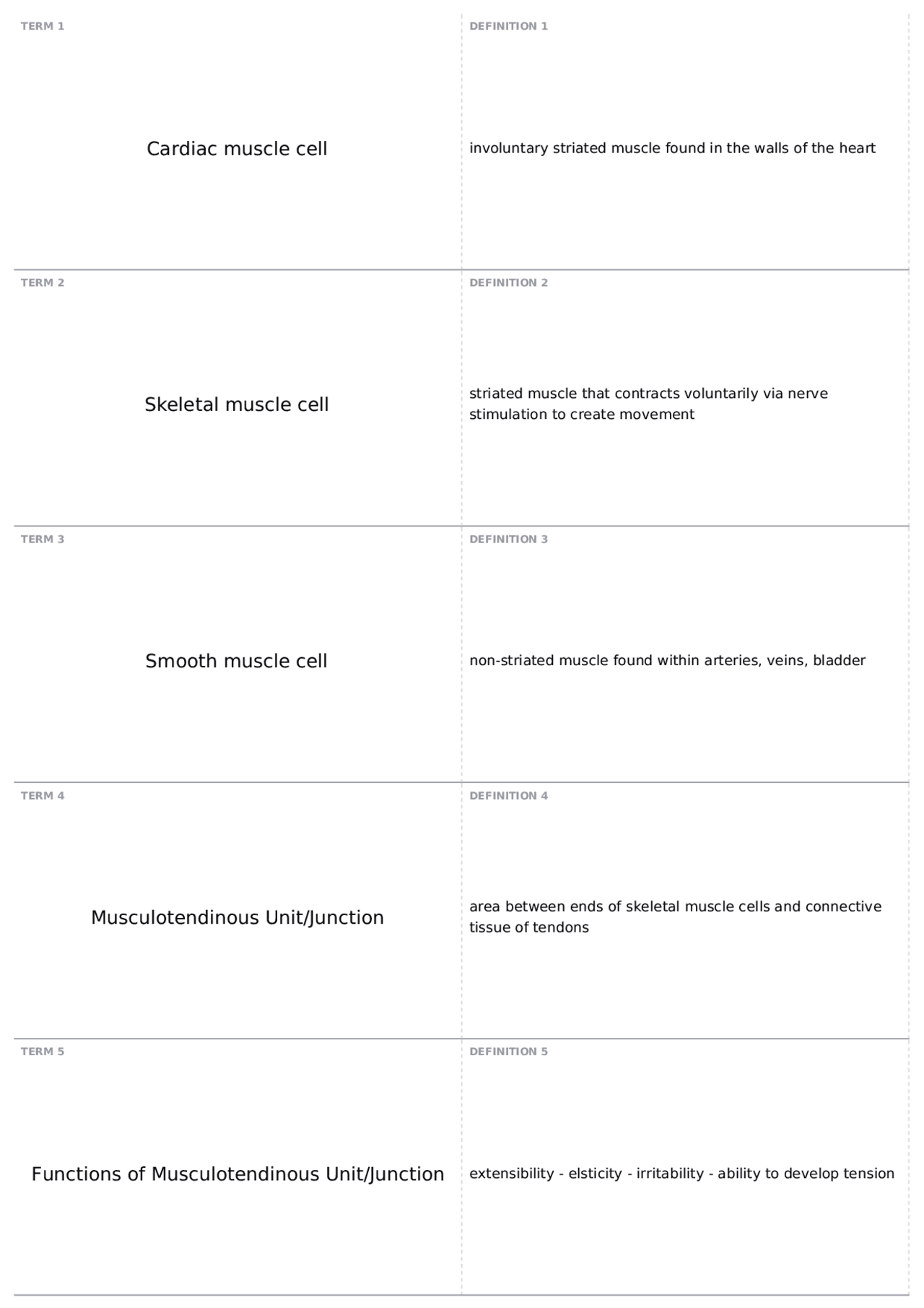 KIN 202 Test 1 - Chapter 2 | KIN 202 - BIOLOGICAL FOUNDATIONS OF ...
