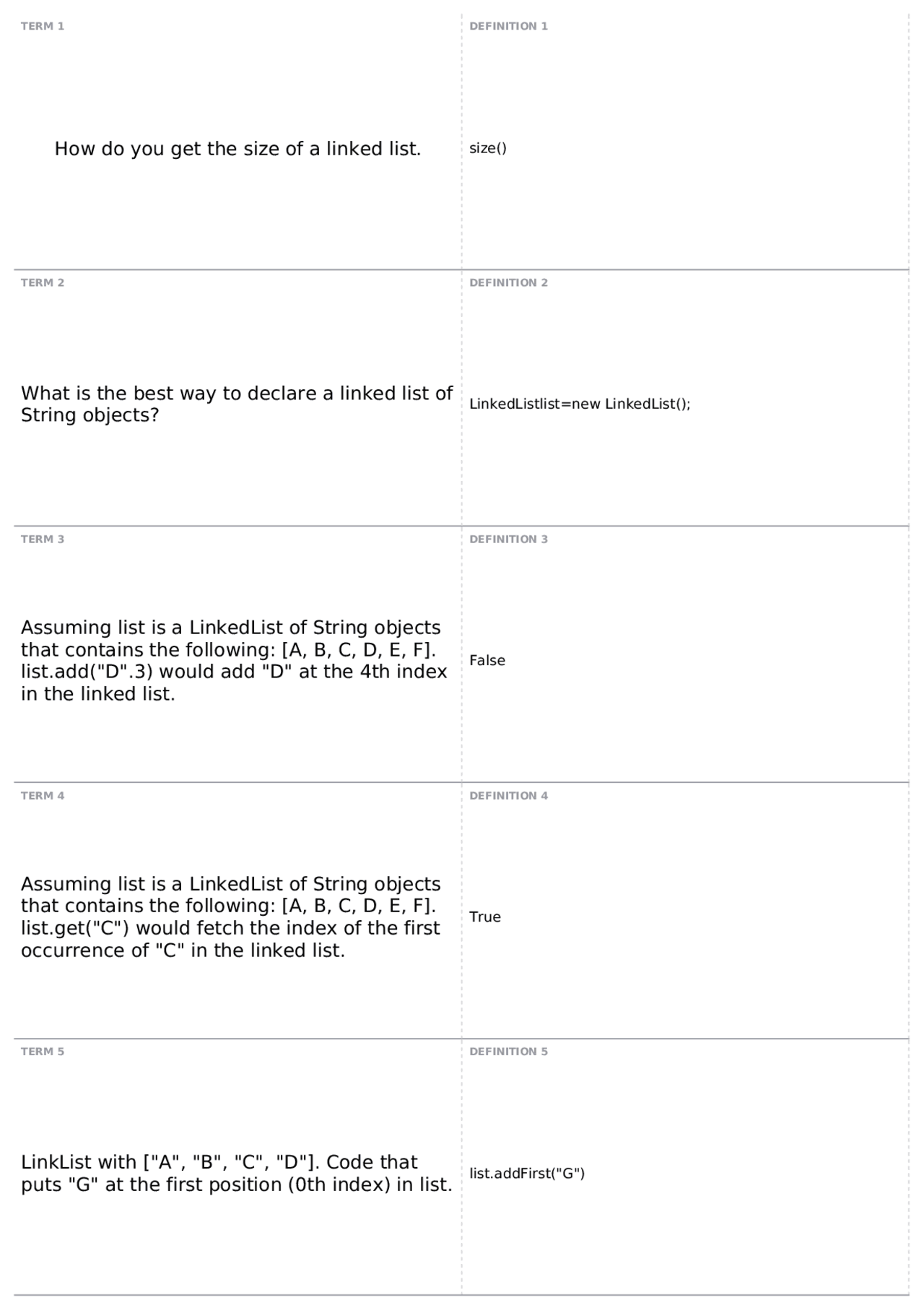 Cs163 Cs 160 Foundations In Programming Quizzes Computer Science