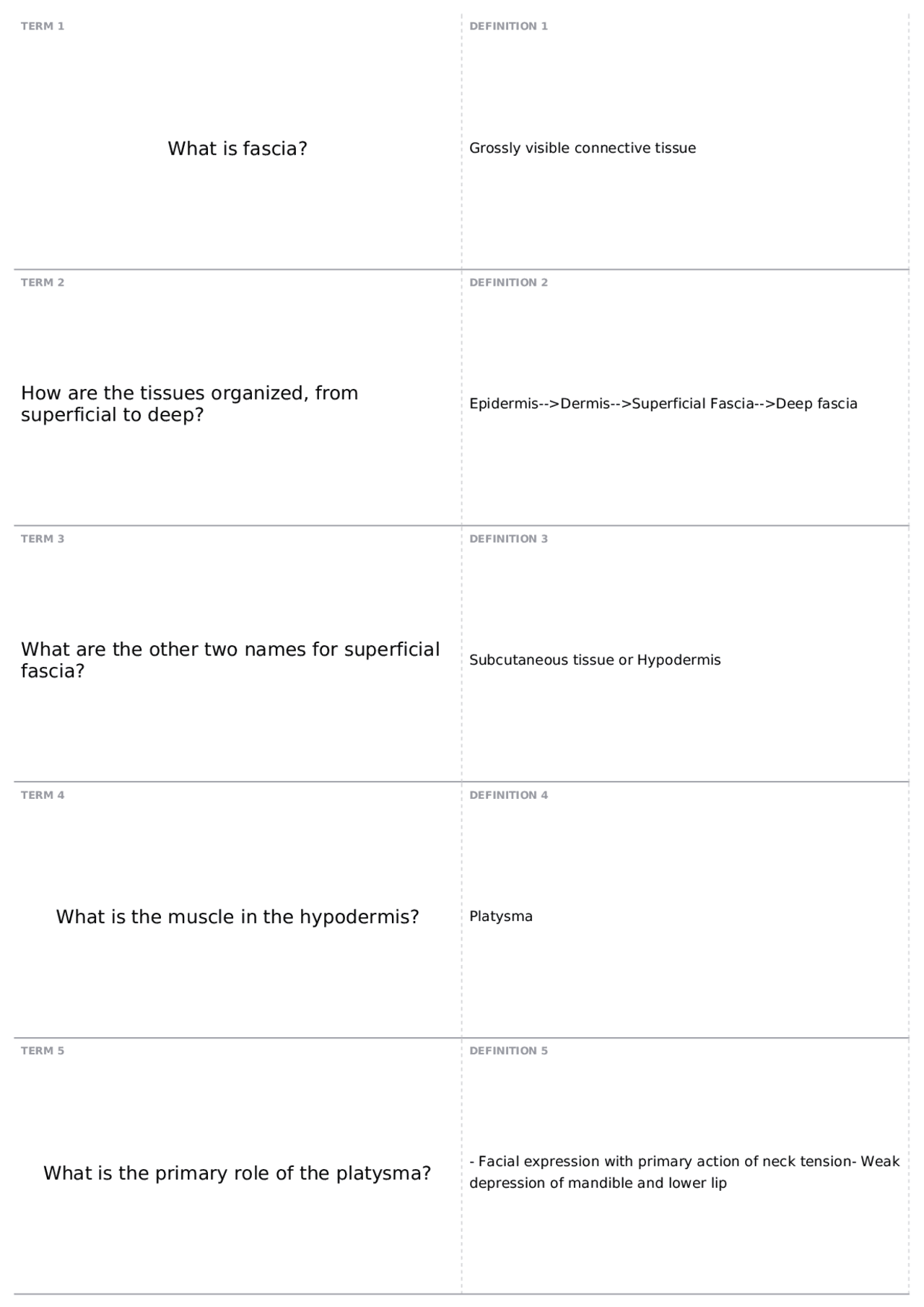 Anterior Neck | DENT 545 - Head & Neck Anatomy - Docsity