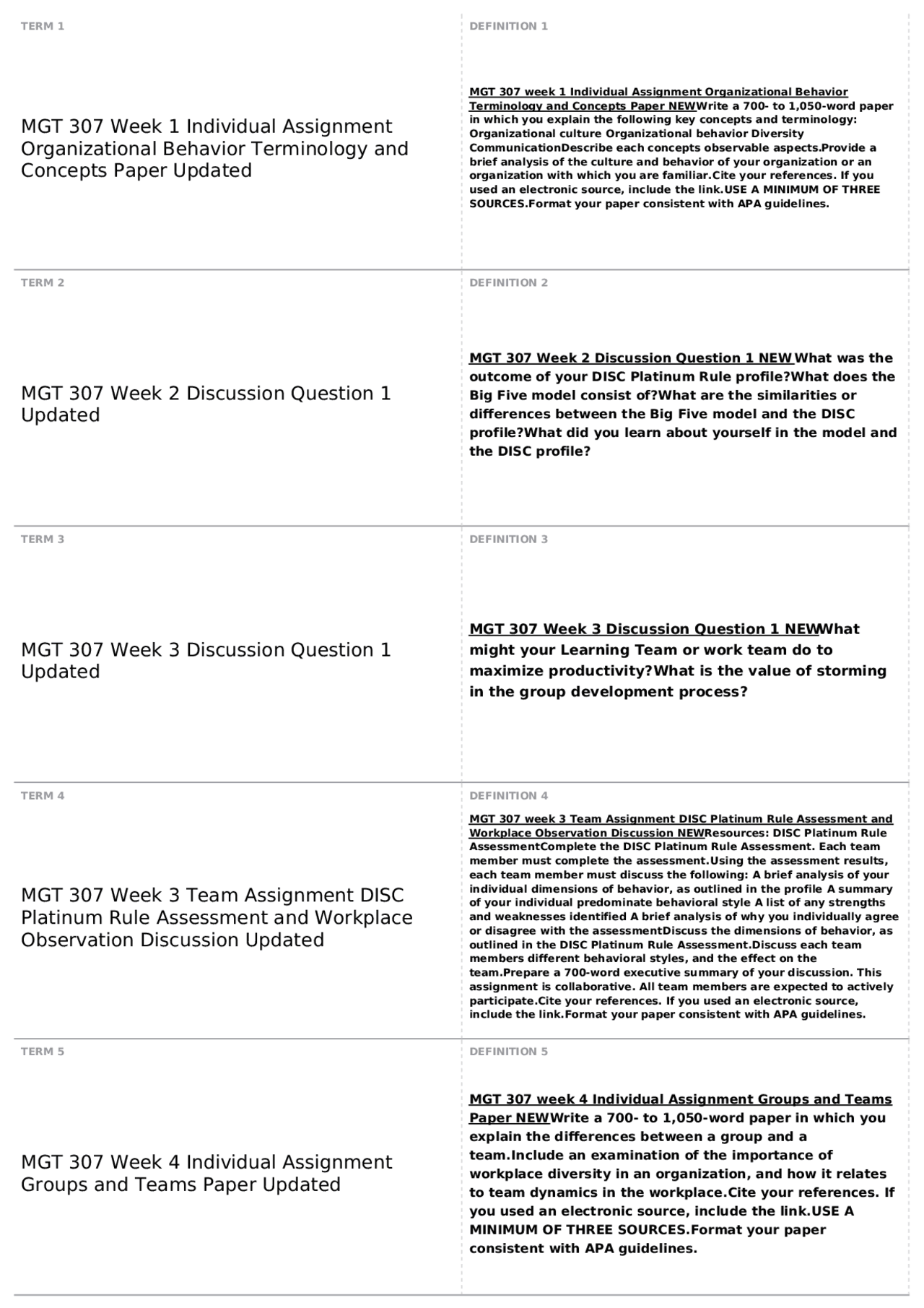 MGT 307 | EDUC - Educational Linguistics - Docsity