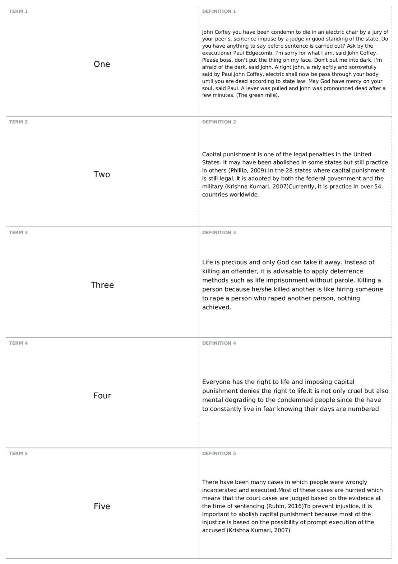 Capital Punishment Persuasive Speech | COMM - Communication Techniques ...