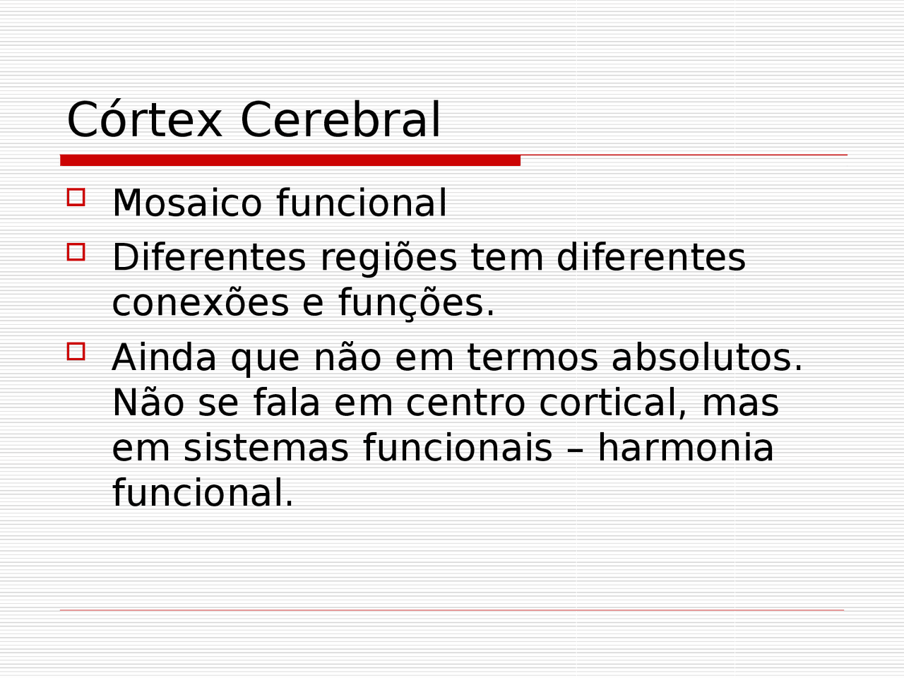 Neuroanatomia Cortex Cerebral2 - - - - | Docsity