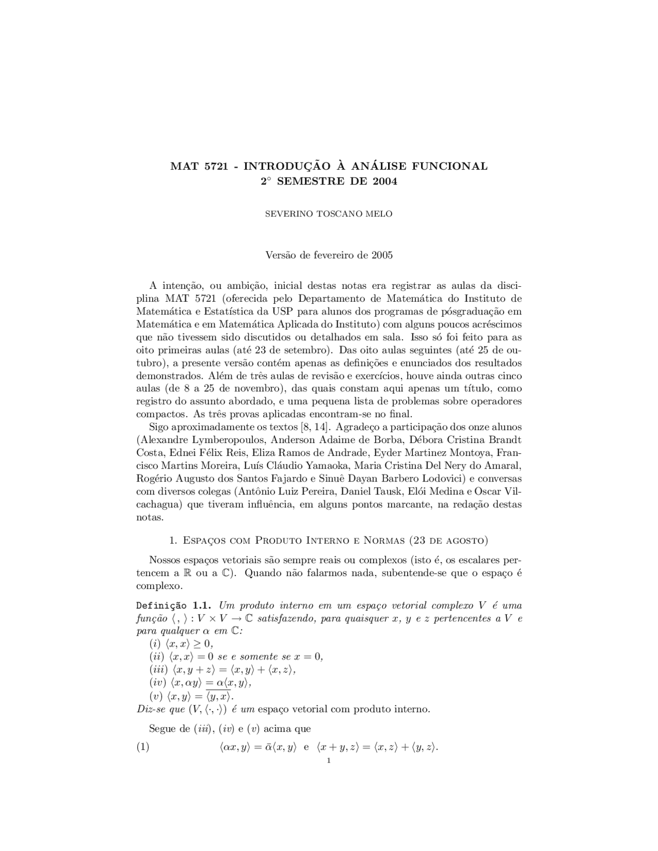 Análise Funcional Docsity