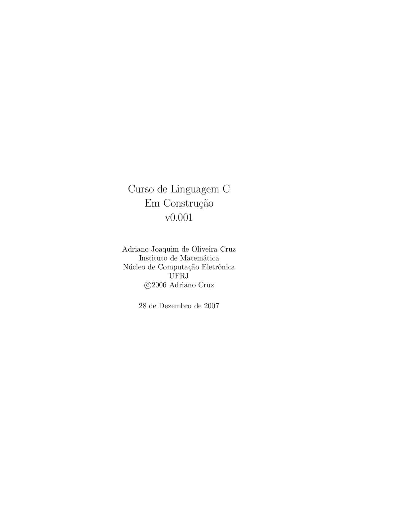 Ótima Apostila De Linguagem C Docsity