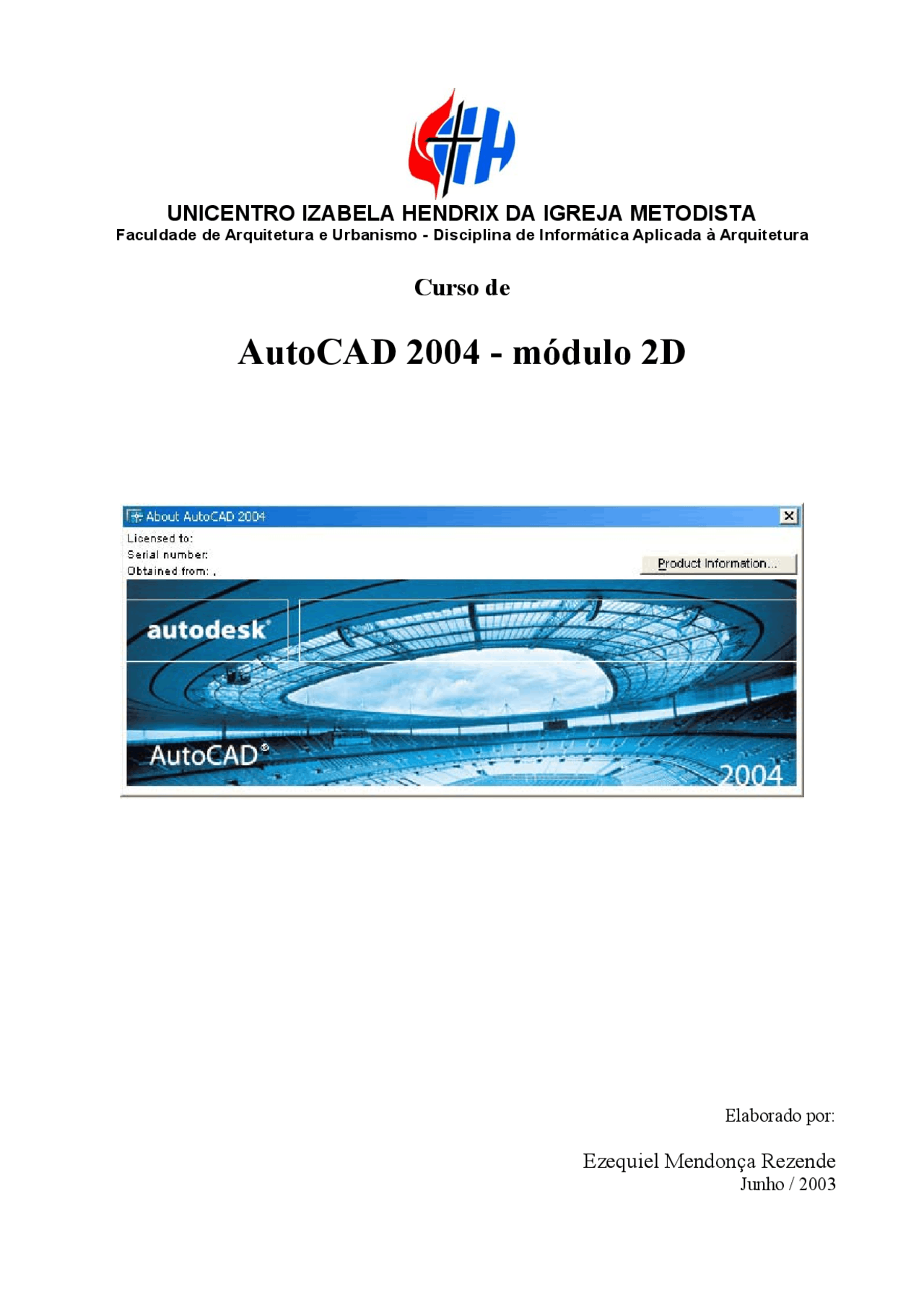 Apostila De Autocad Apostila De Autocad 2d Docsity