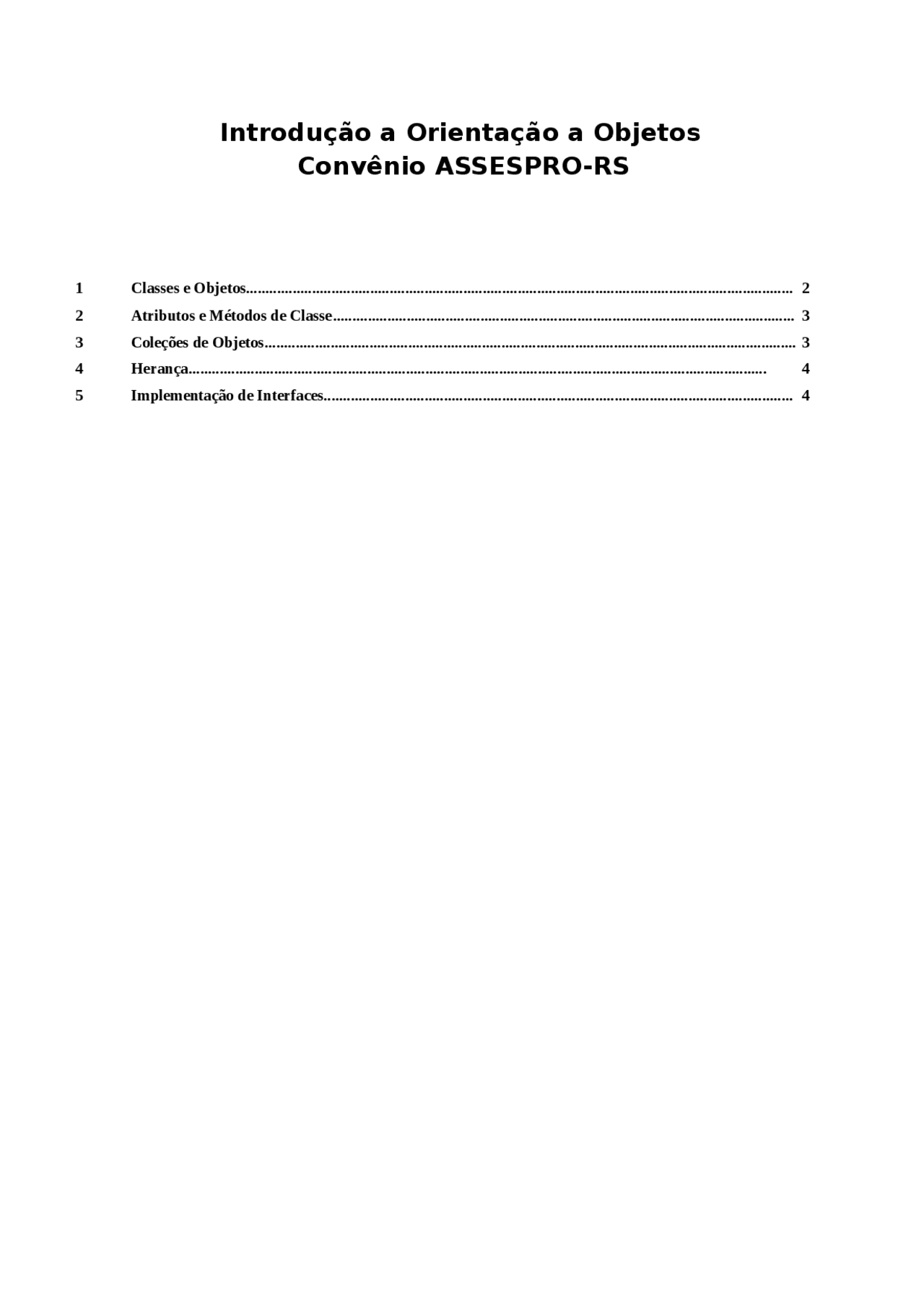 Introdução A Orientação A Objetos C Exercícios Exercícios De