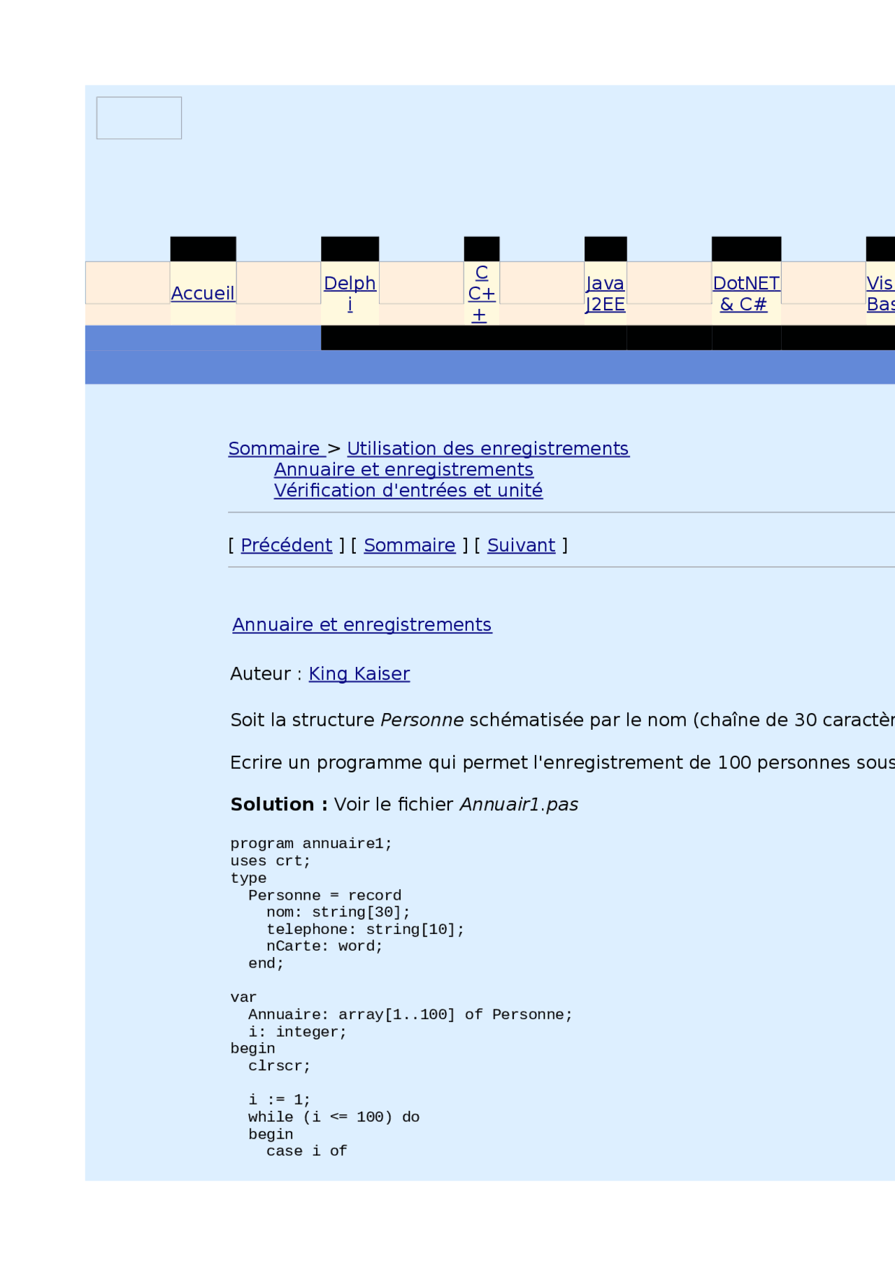 Exercices En Pascal Programmation Sect6 Otima Apostila Sobre