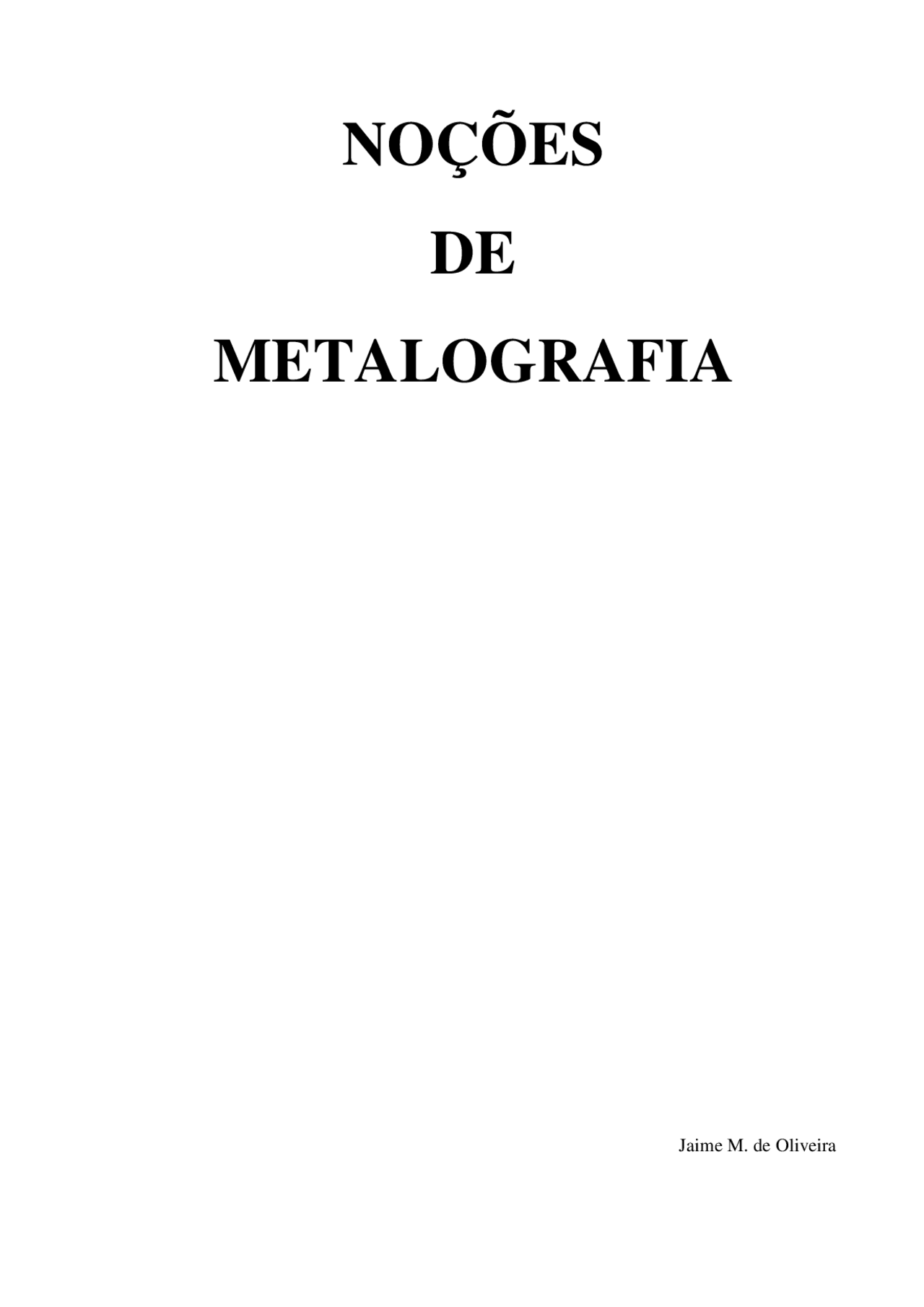 Tecnologia Metalografia Docsity