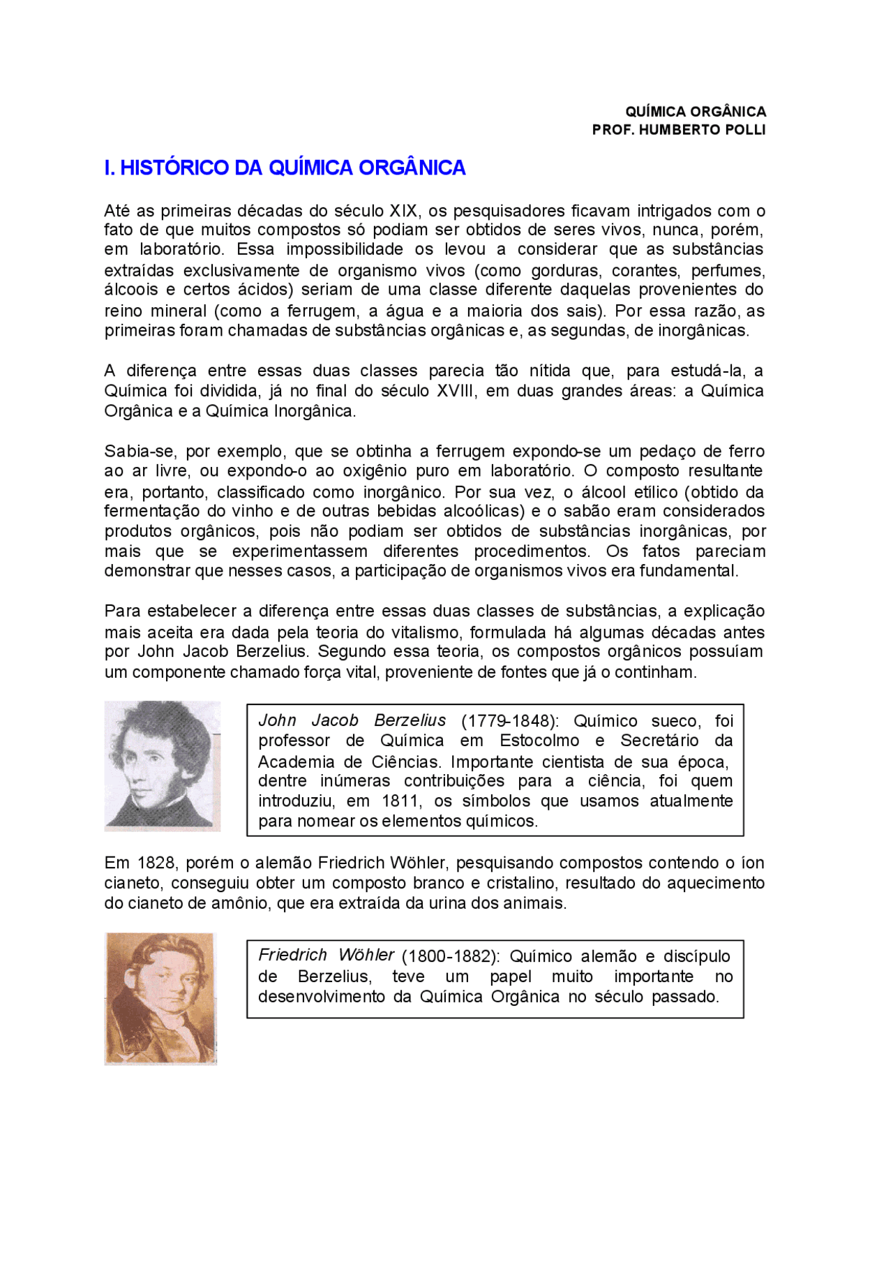Química Orgânica Introd Docsity