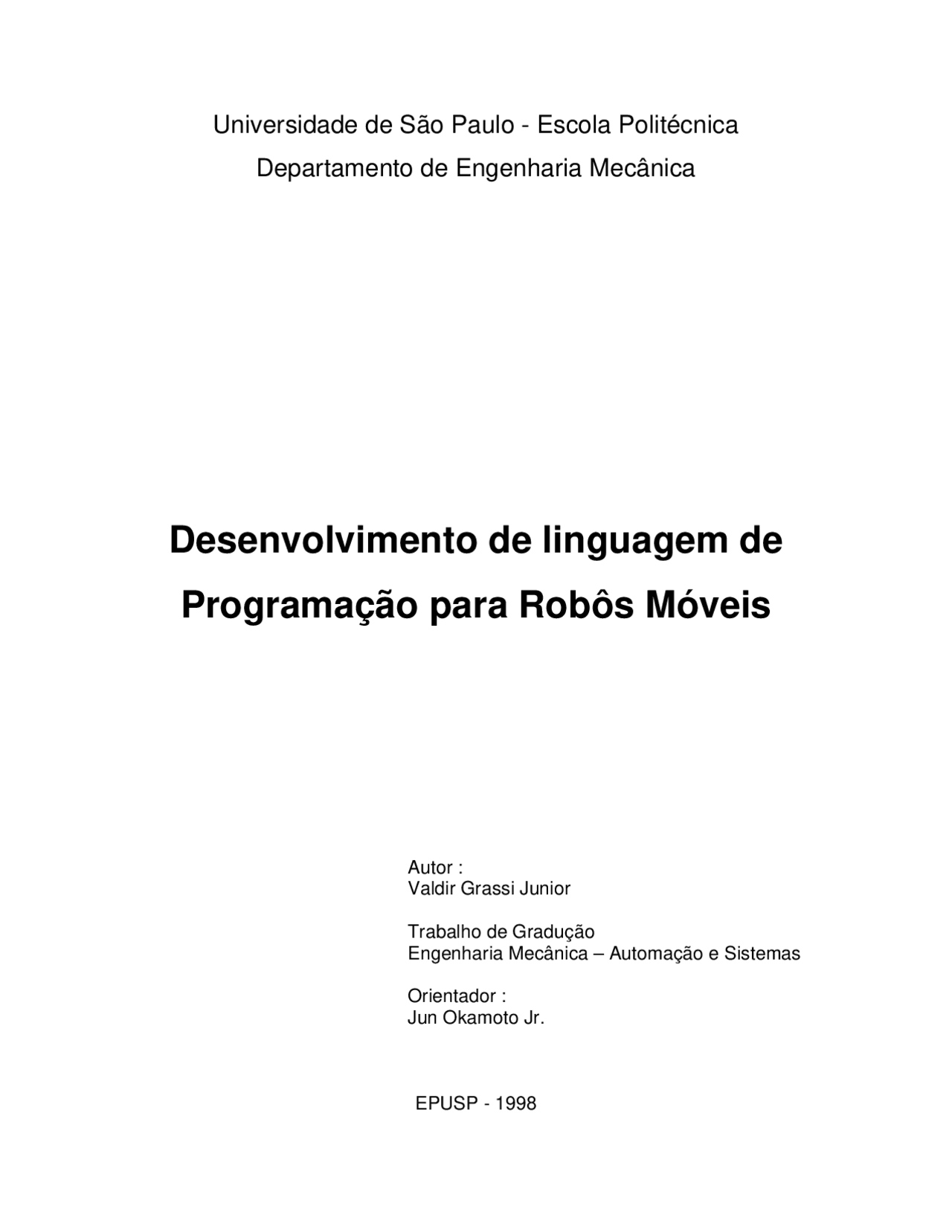 Desen Robos Moveis Programa Docsity