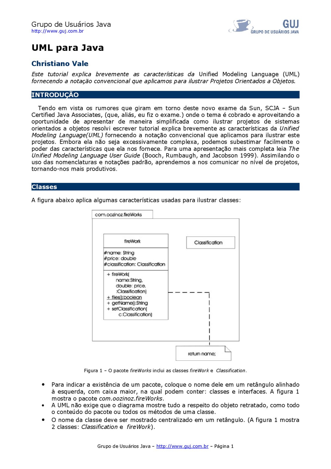 Guj Uml Java Docsity