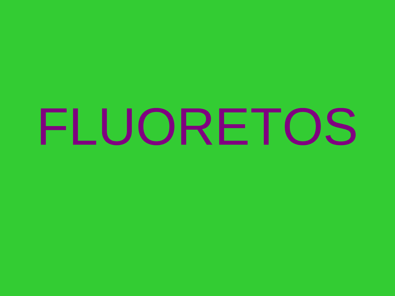 Fluoretos - - - - - - - - - Docsity
