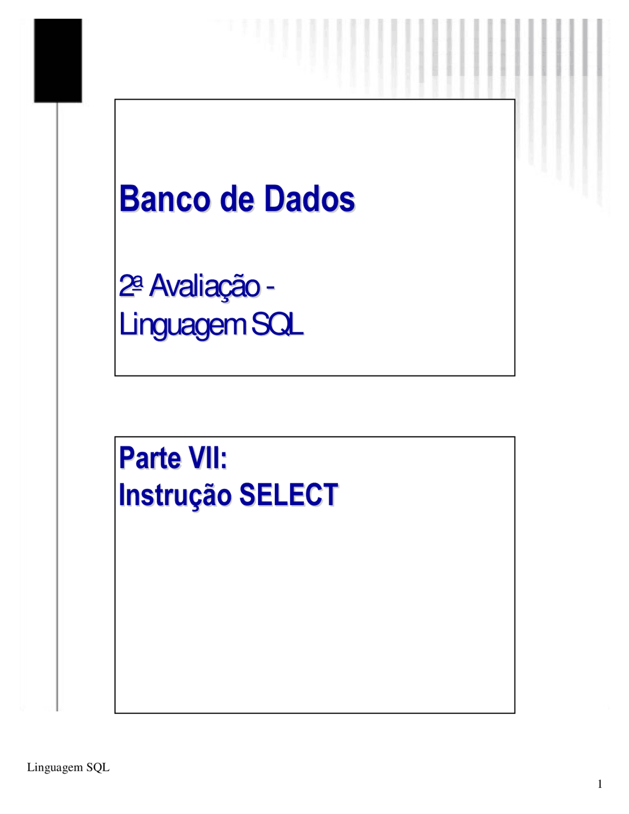 Banco De Dados Docsity