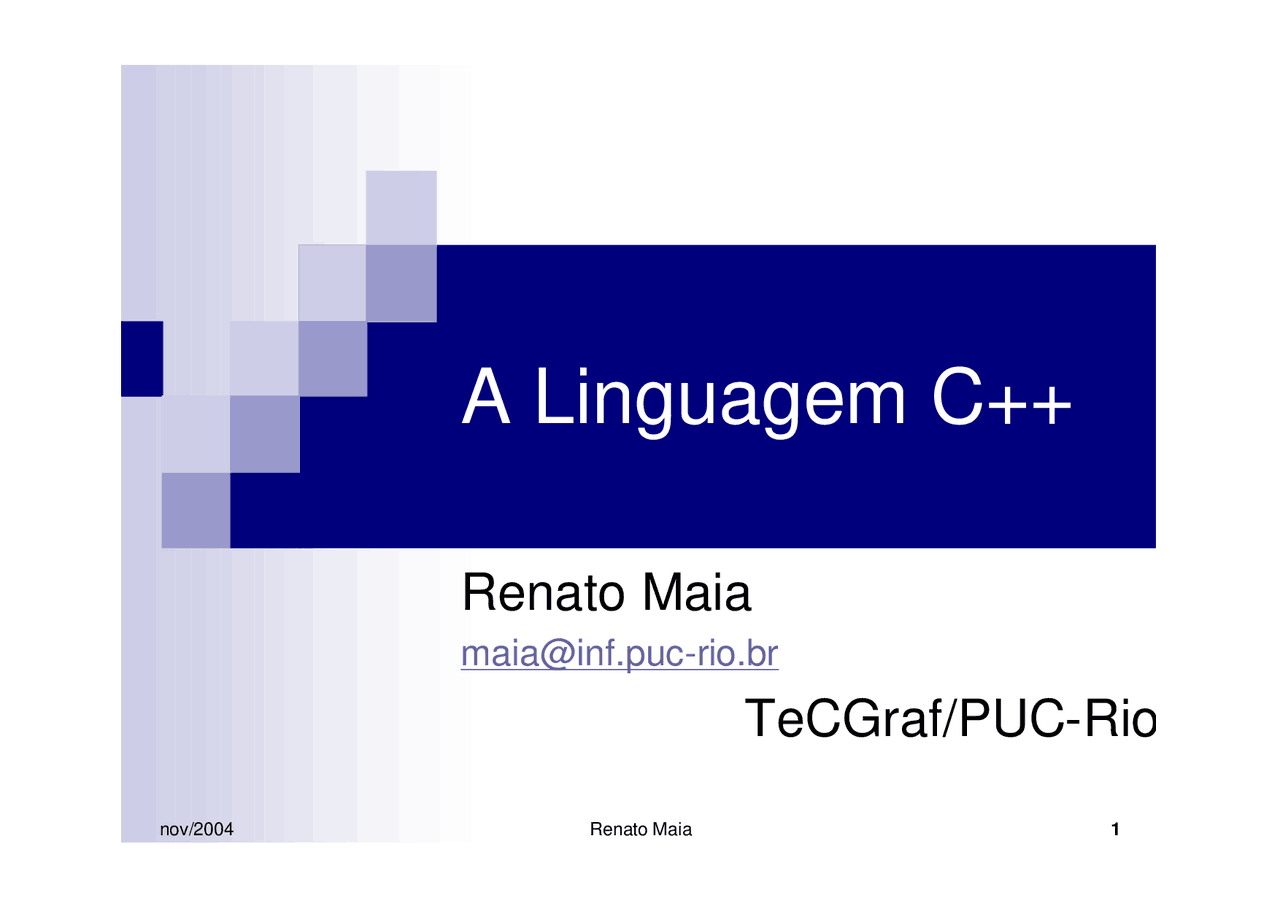 Linguagem C Docsity