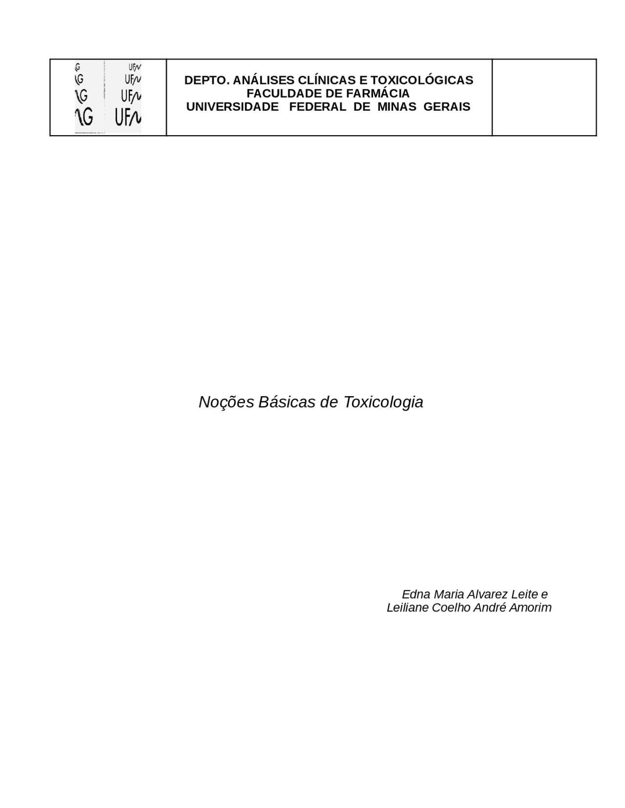Toxicologia Toxixologia Docsity