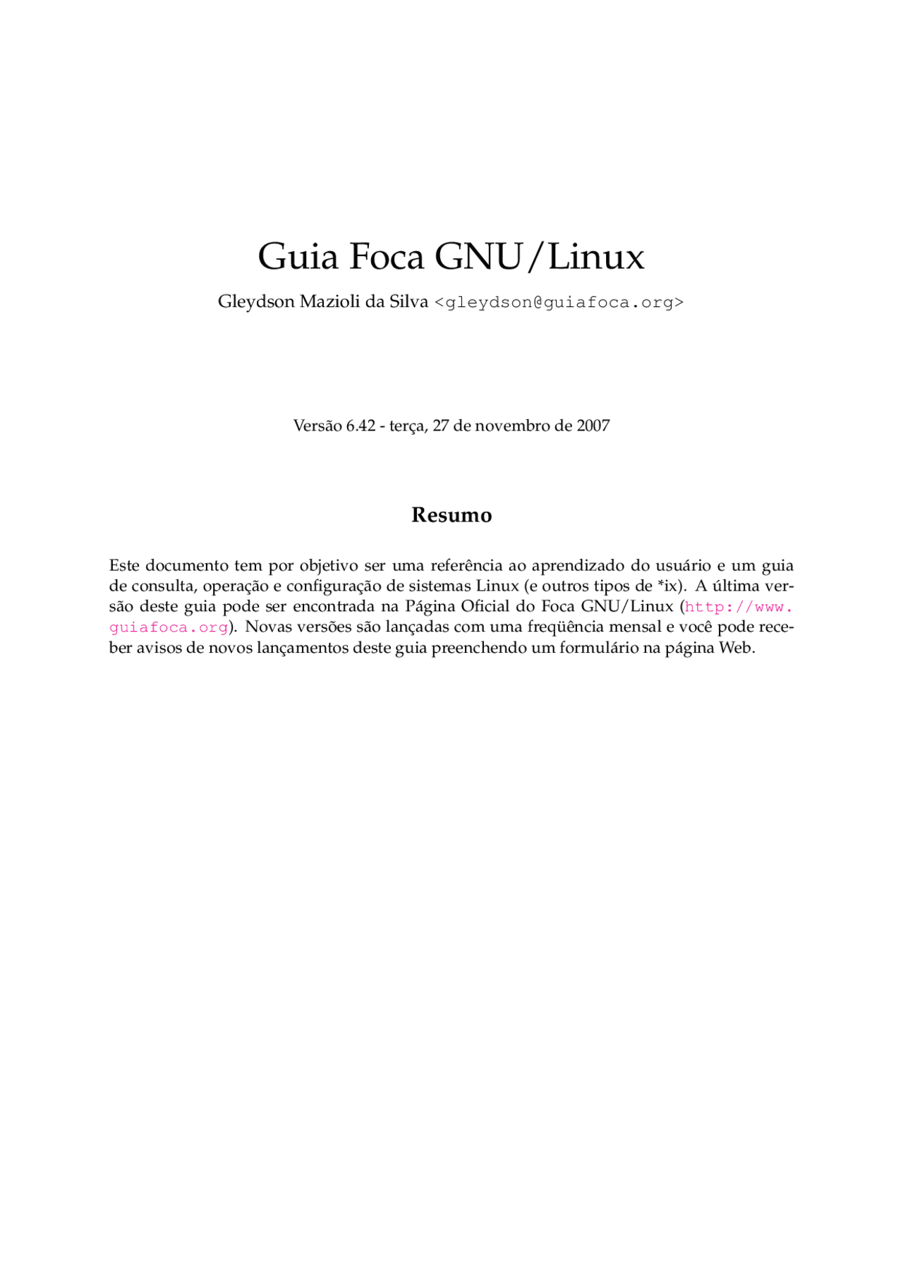 Linux foca avançado - Apostila - Apostila - Docsity