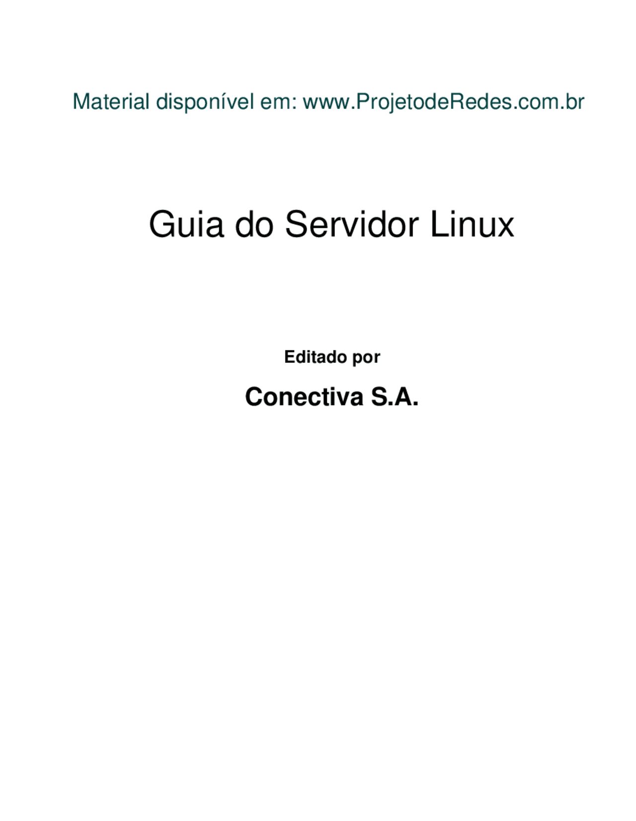 Servidores Linux Apostila Apostila Docsity