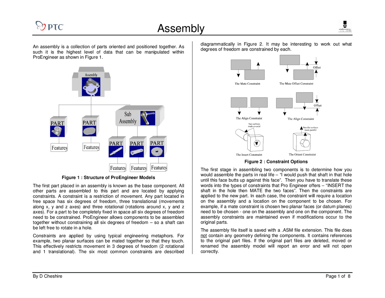 Tutorial Do Proengineer Wildfire 2 Da Ptc Assembly Tutorial Do