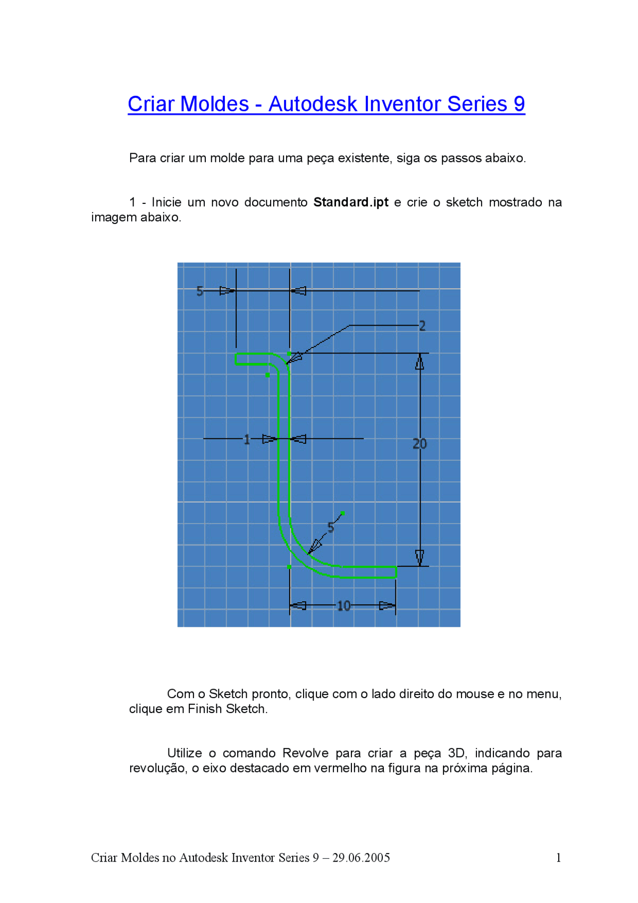 Tutorial Moldes Autodesk Inventor 9 Pt Br Tutorial Moldes