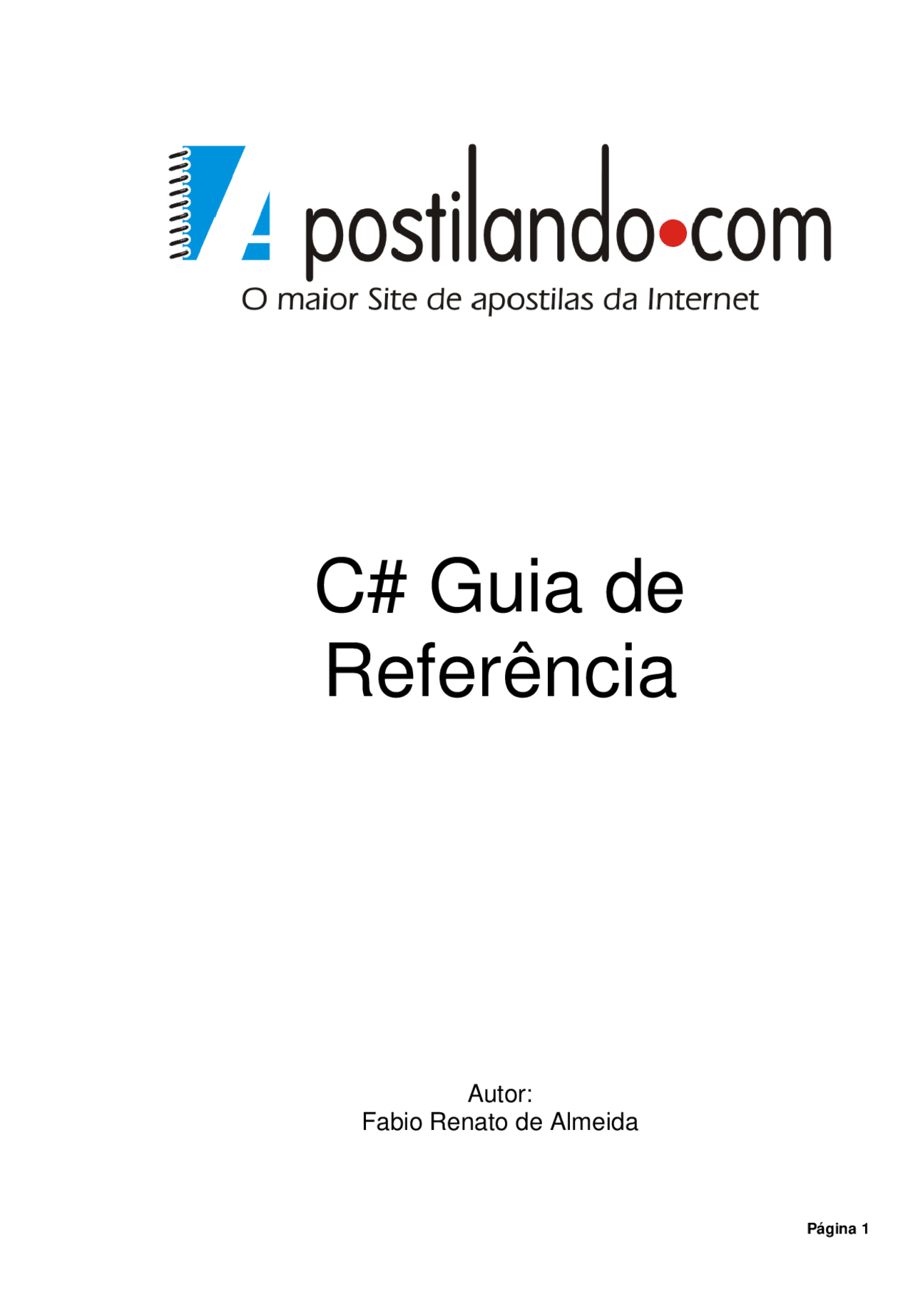 Linguagem C Linguagem De Programação Em C Sharp Docsity
