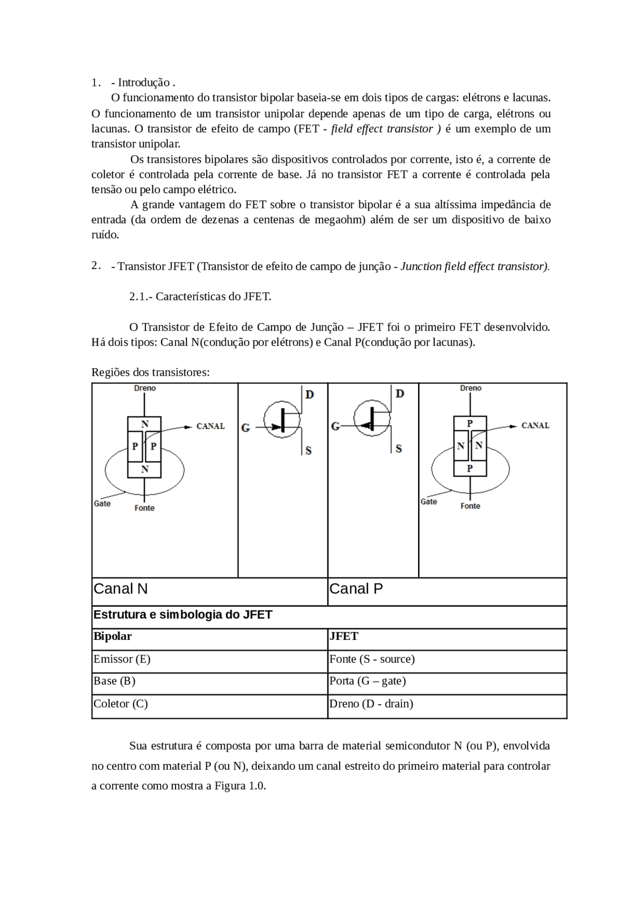 Transistor Fet Transistor Fet Docsity