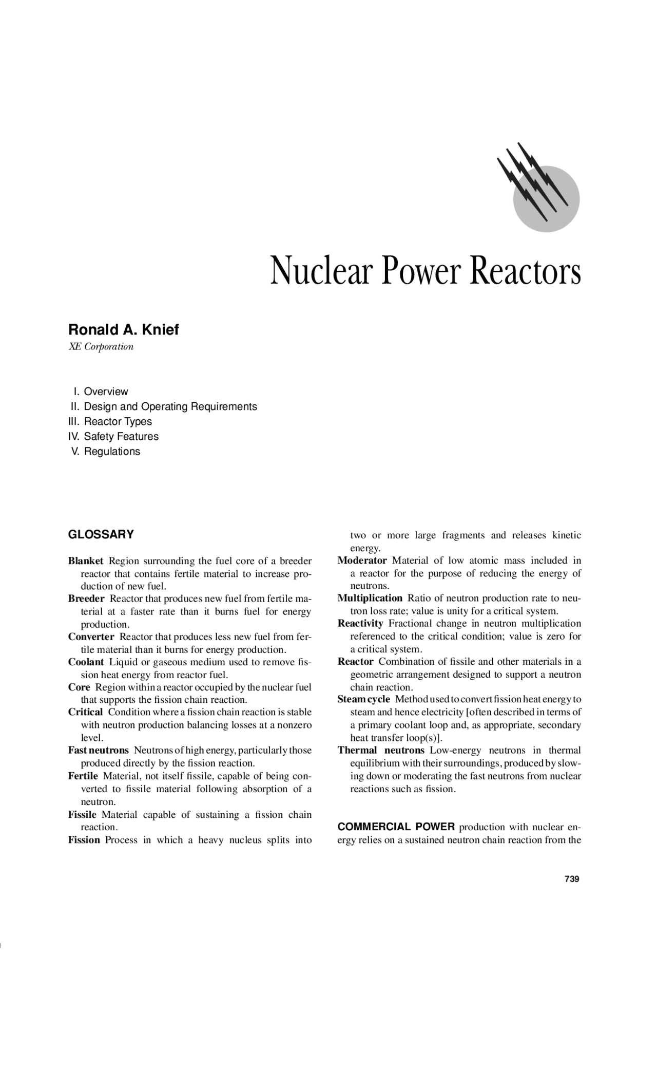 Nuclear Power Reactors Everything About Nuclear Power Reactors Docsity
