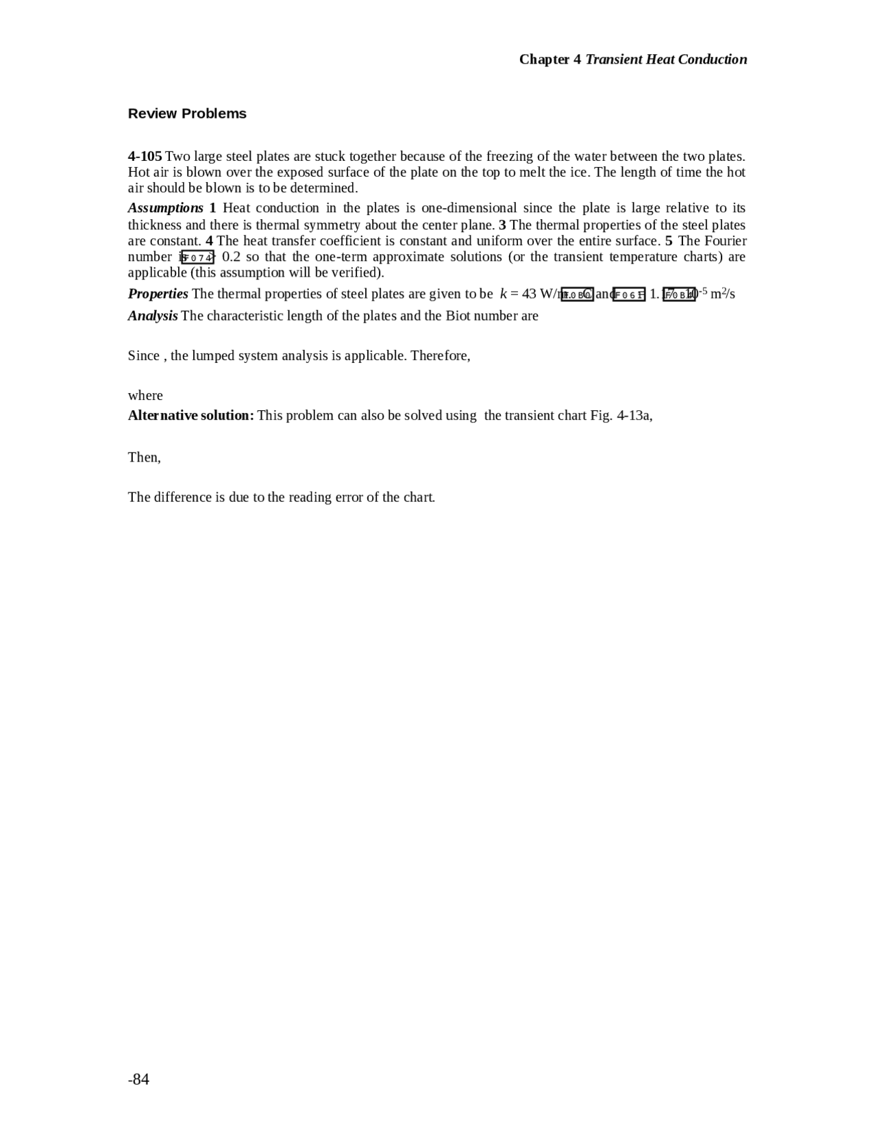 Çengel Solution Heat And Mass Transfer 2th Ed Heat Chap04 105